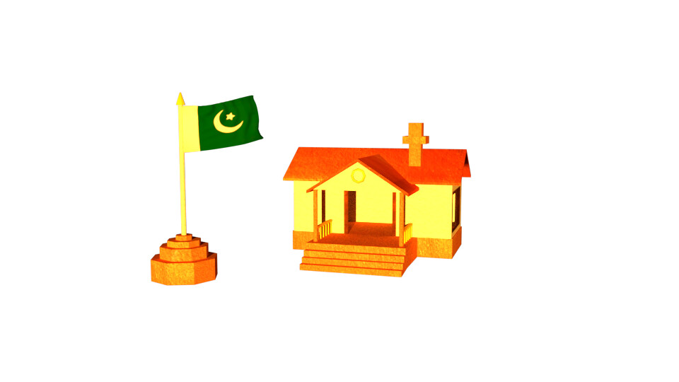 ArtStation - school of village