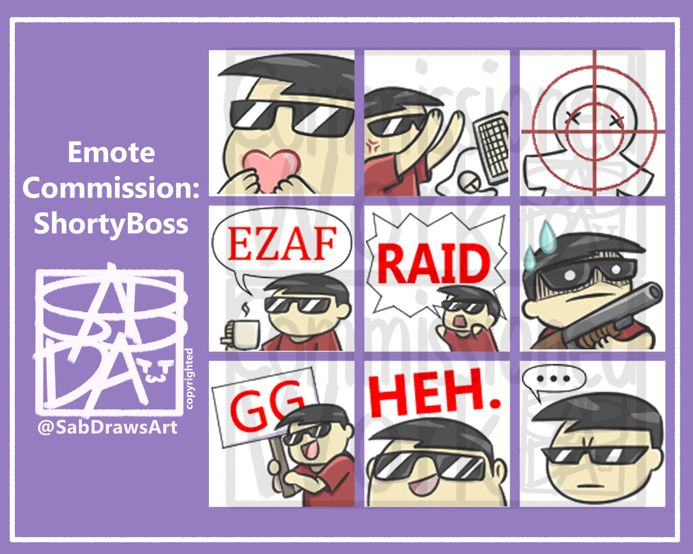 ArtStation - Emote Commission (19/01/2022)
