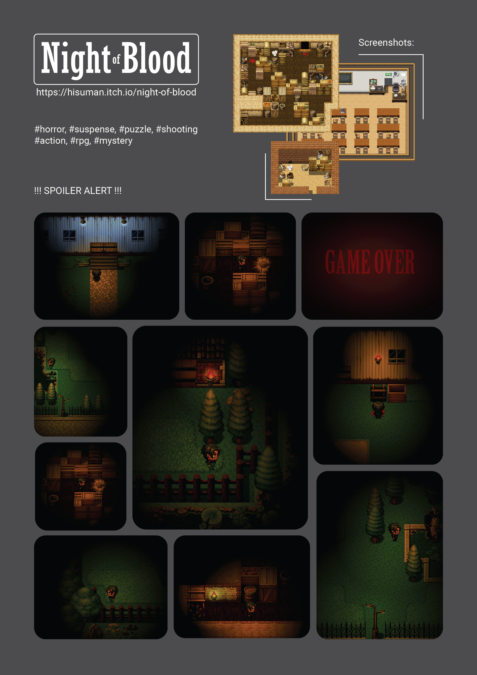 ArtStation - Night of Blood game art