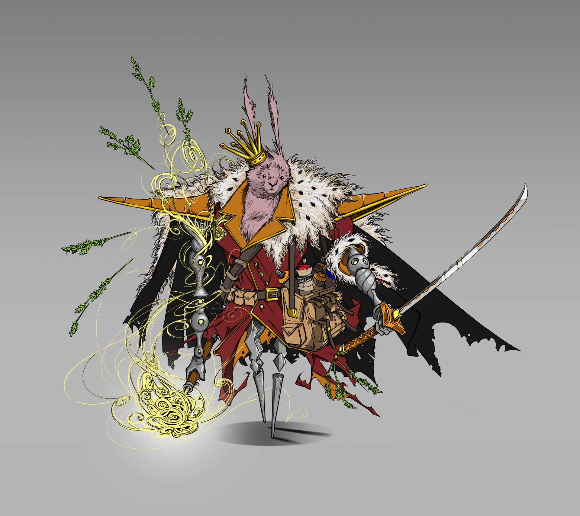 ArtStation - King rabbit