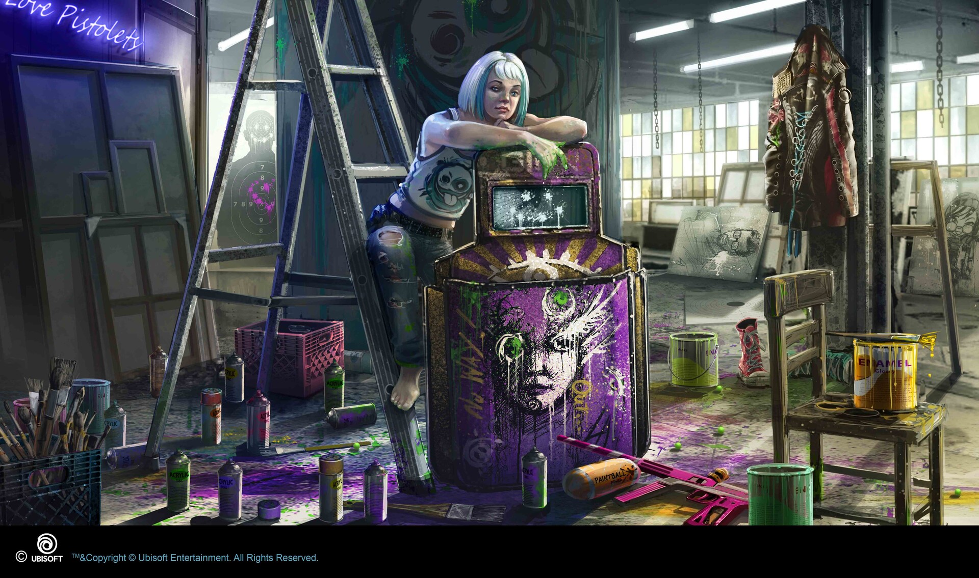 ArtStation - Rainbow Six Siege Elite Ela Narrative