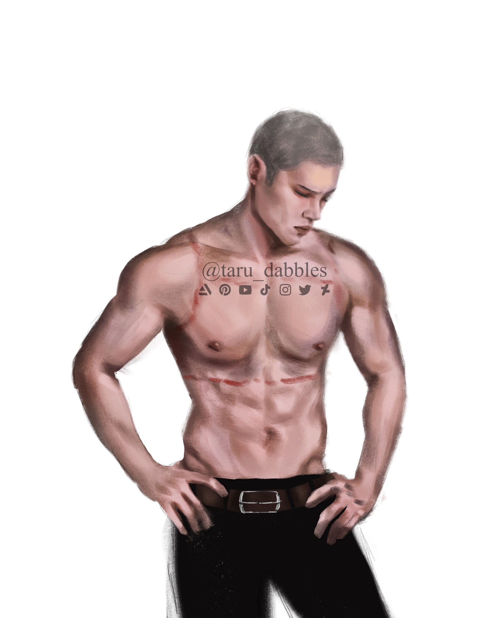 ArtStation AOT Anatomy Practice