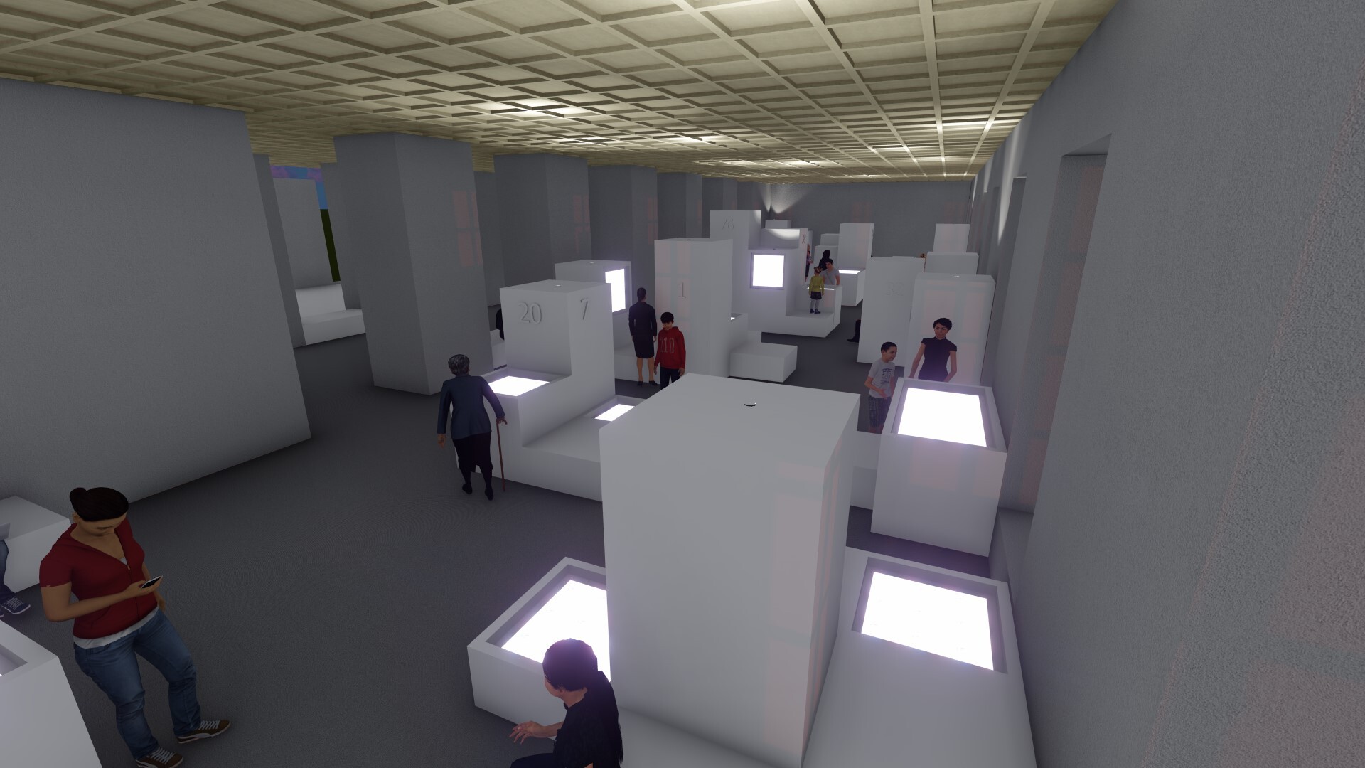 ArtStation - Art: museum environment