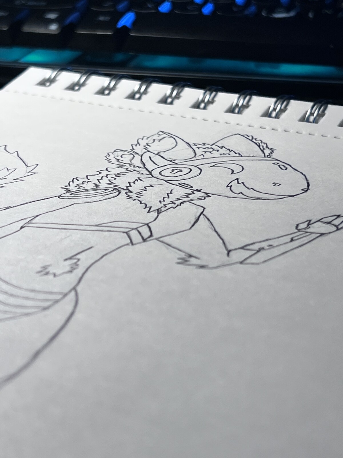 Mad Max3589 - Protogen sketching