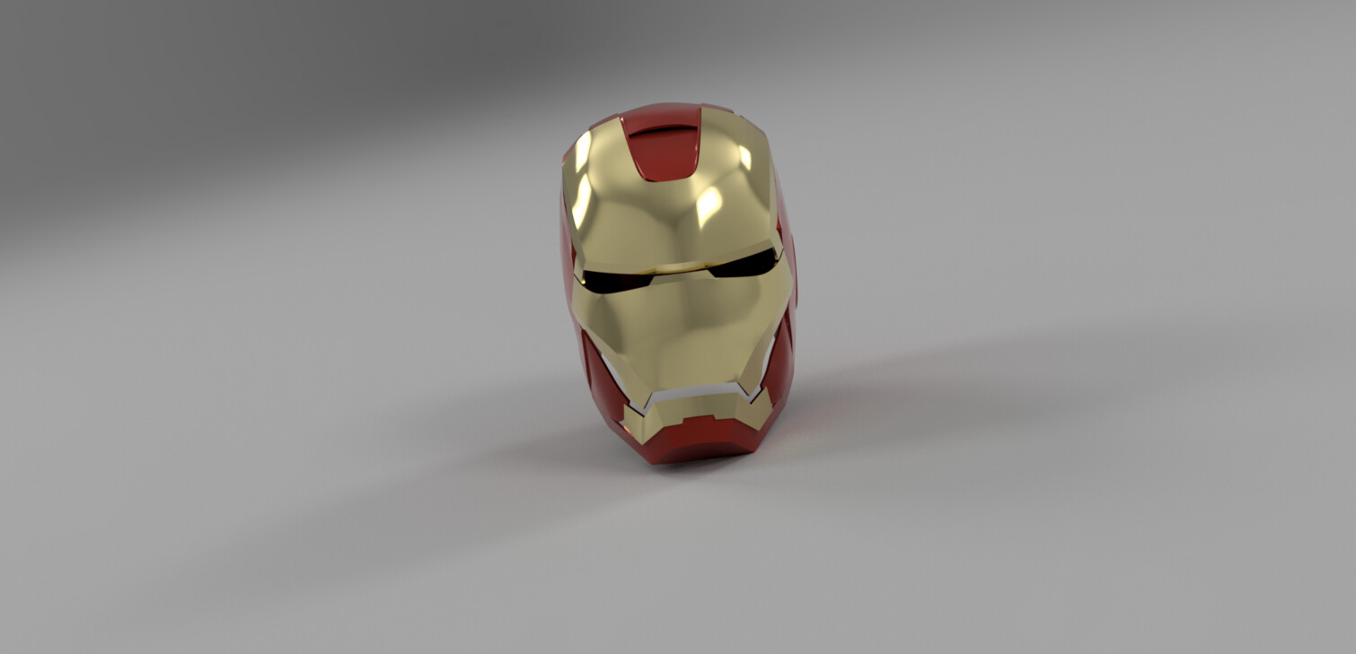 ArtStation - IRON MAN Version 1 Fusion360