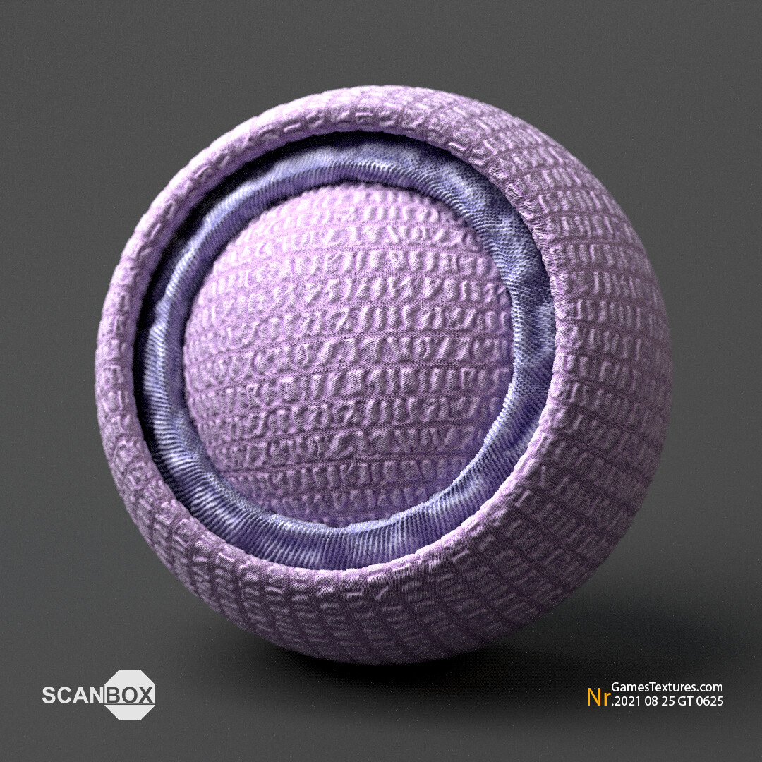 ArtStation - PBR Fabric Scan 4K - 0625 GamesTextures.com