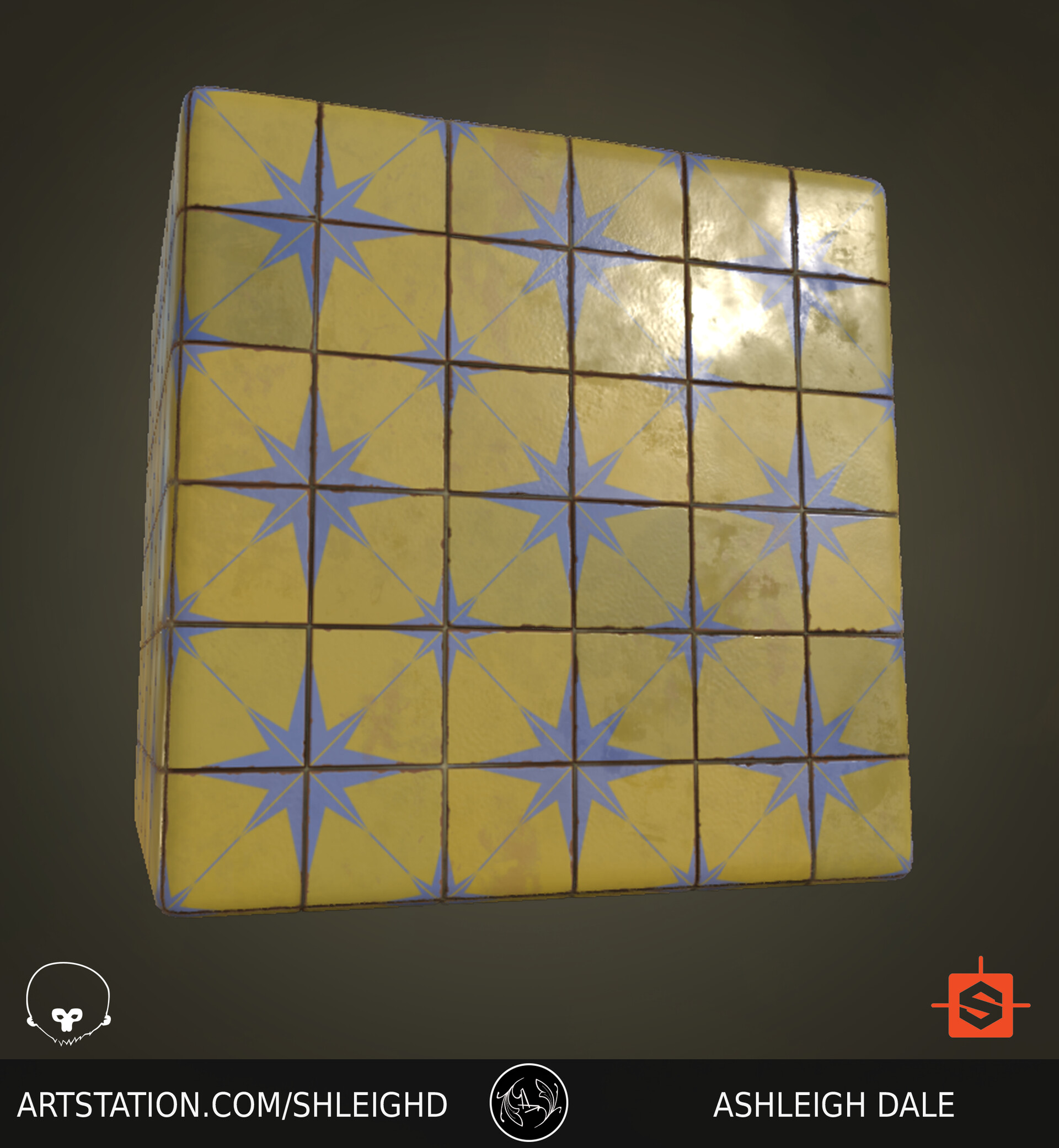 ArtStation - Designer Graphic Tile Practice