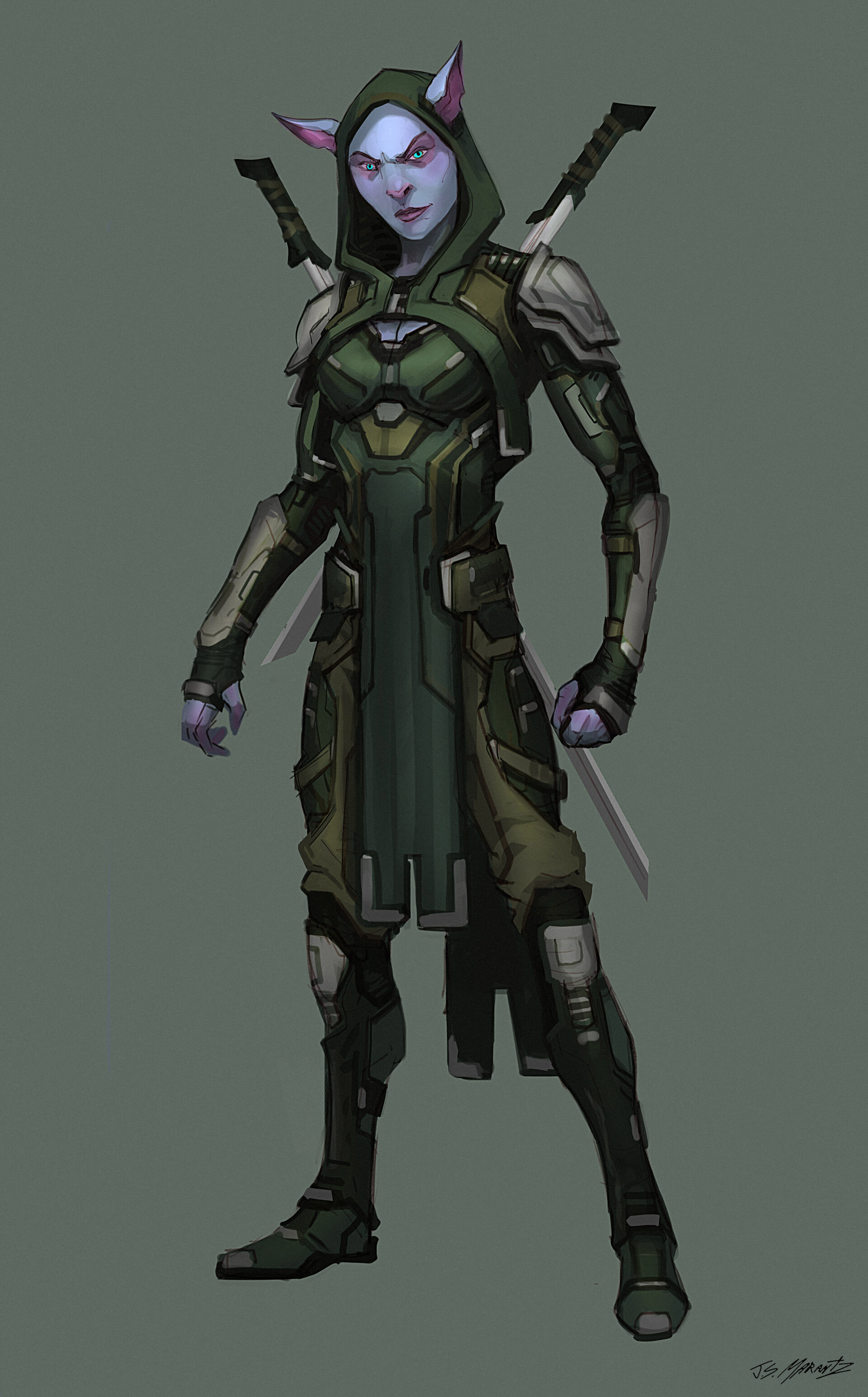 Jerad S. Marantz - Alien Outlaws Part 2: Refining 2D Design and ...