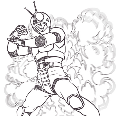 kamen rider coloring pages printable