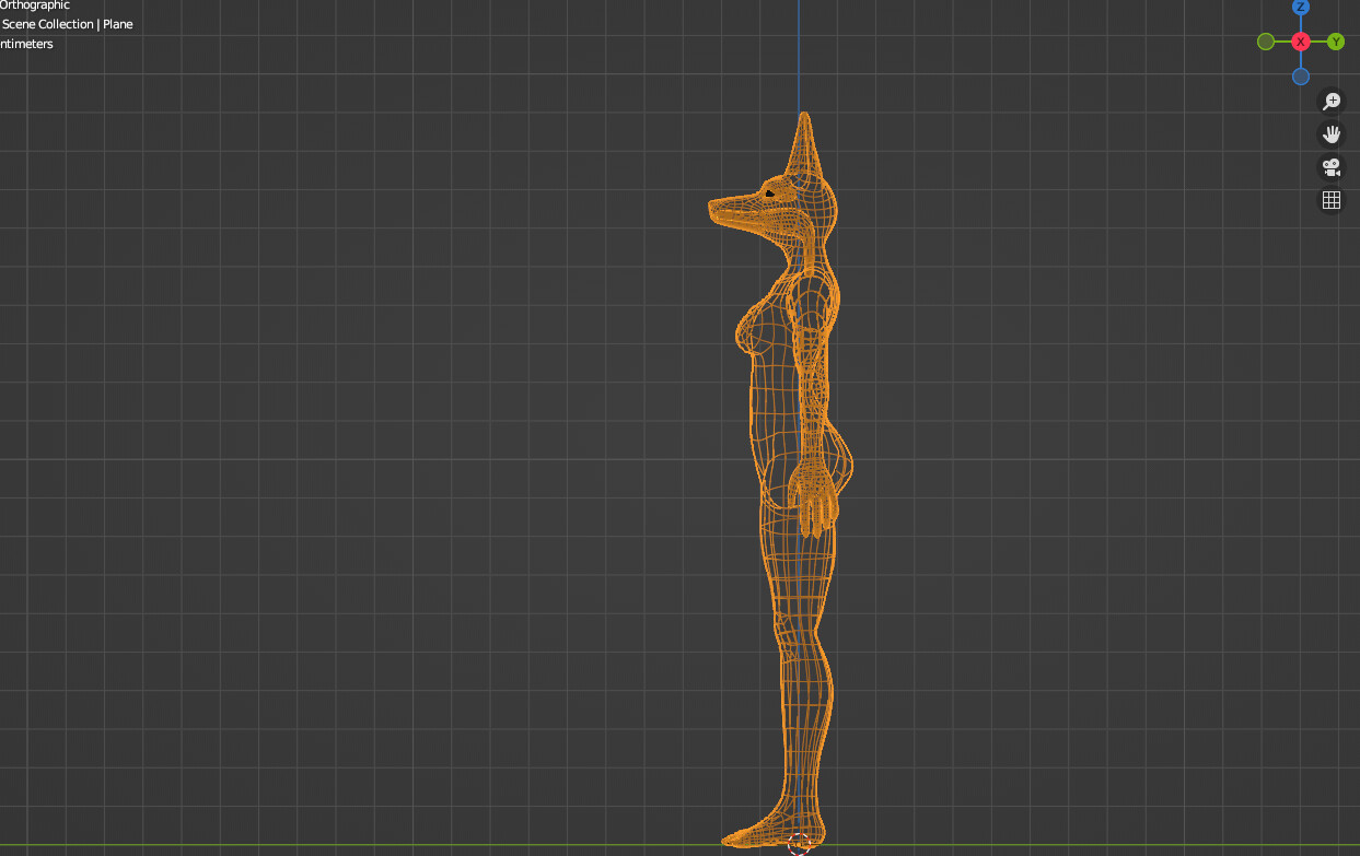 Female anubis in progress by Gatapan — ProUser.Me