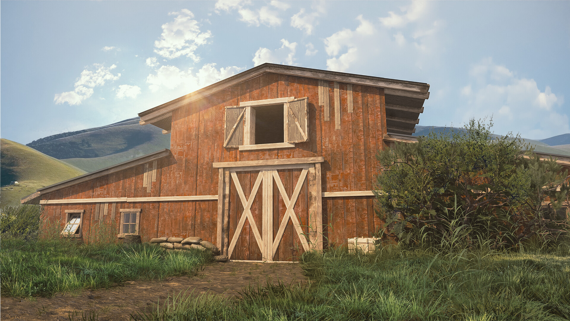 ArtStation - Valentine Barn