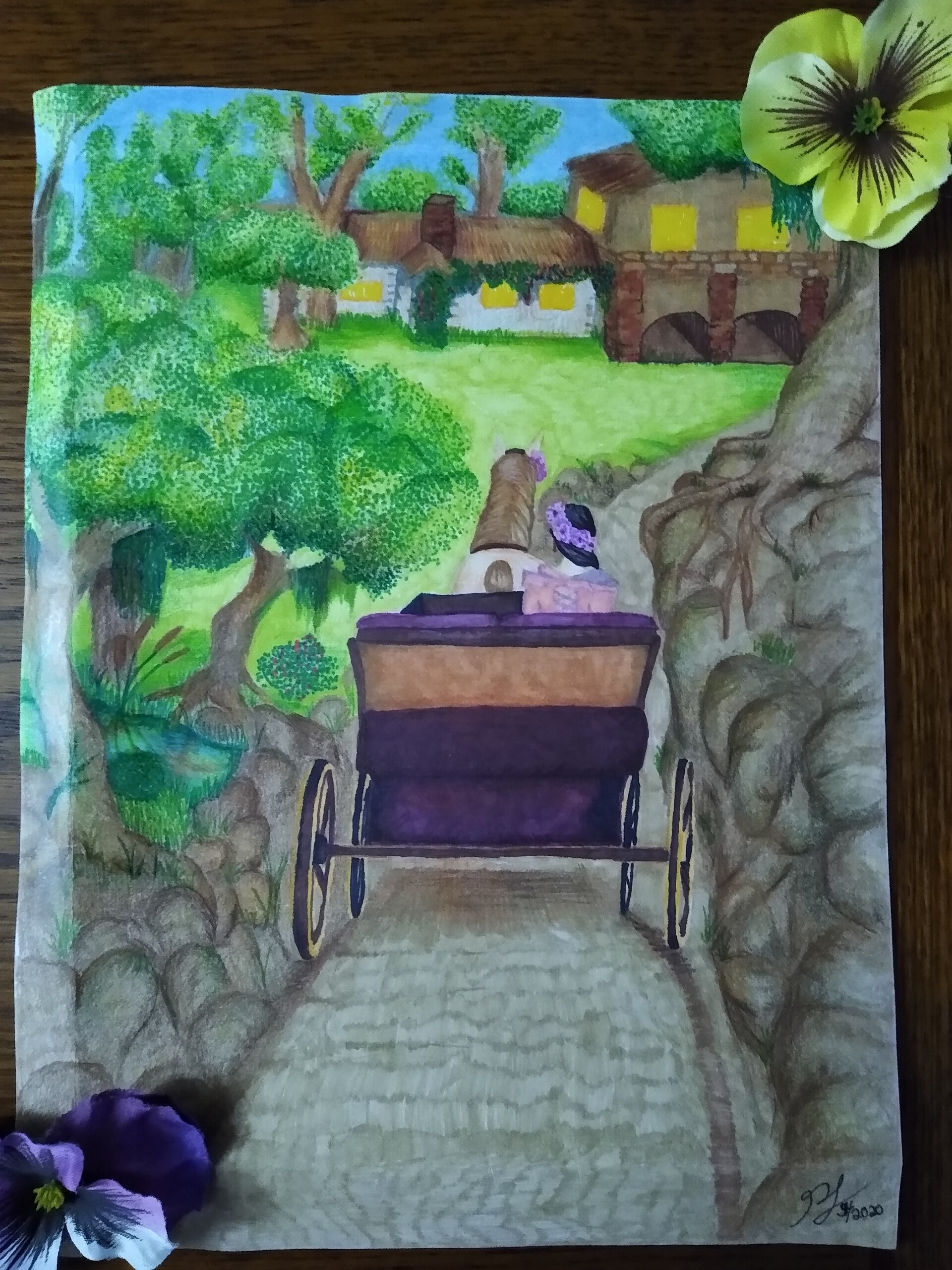 Rhiannon Lewis - Summer Carriage Ride