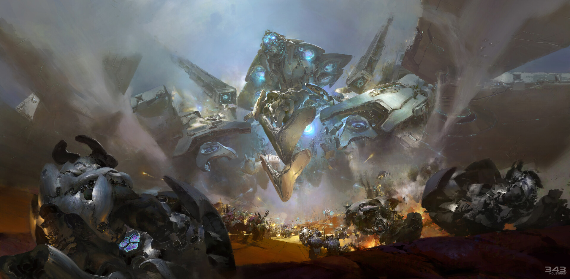 Ruan Jia - Concept Art for Halo Infinite