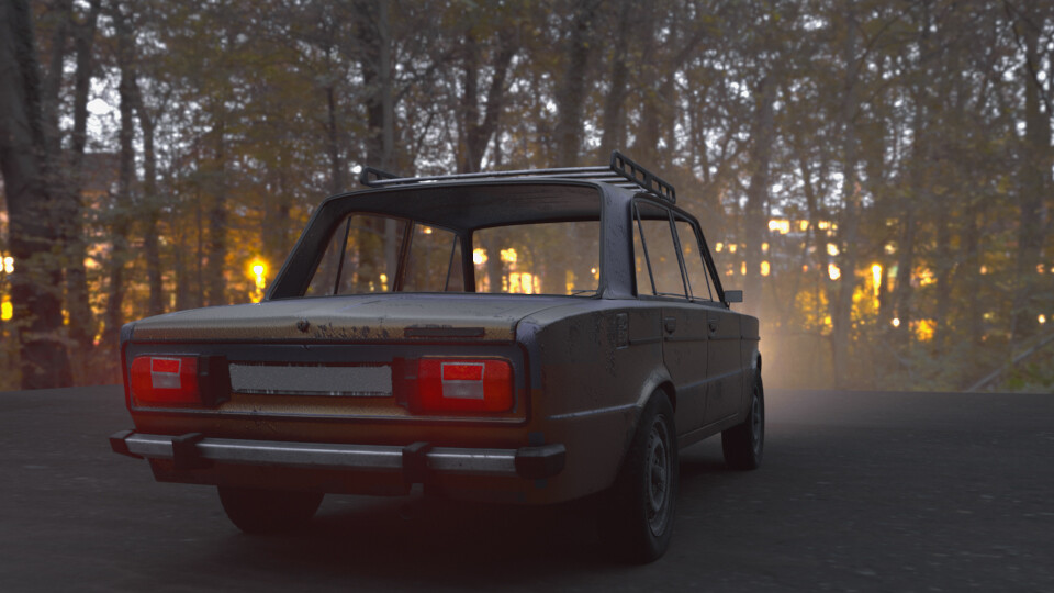 ArtStation - Car_Color grade