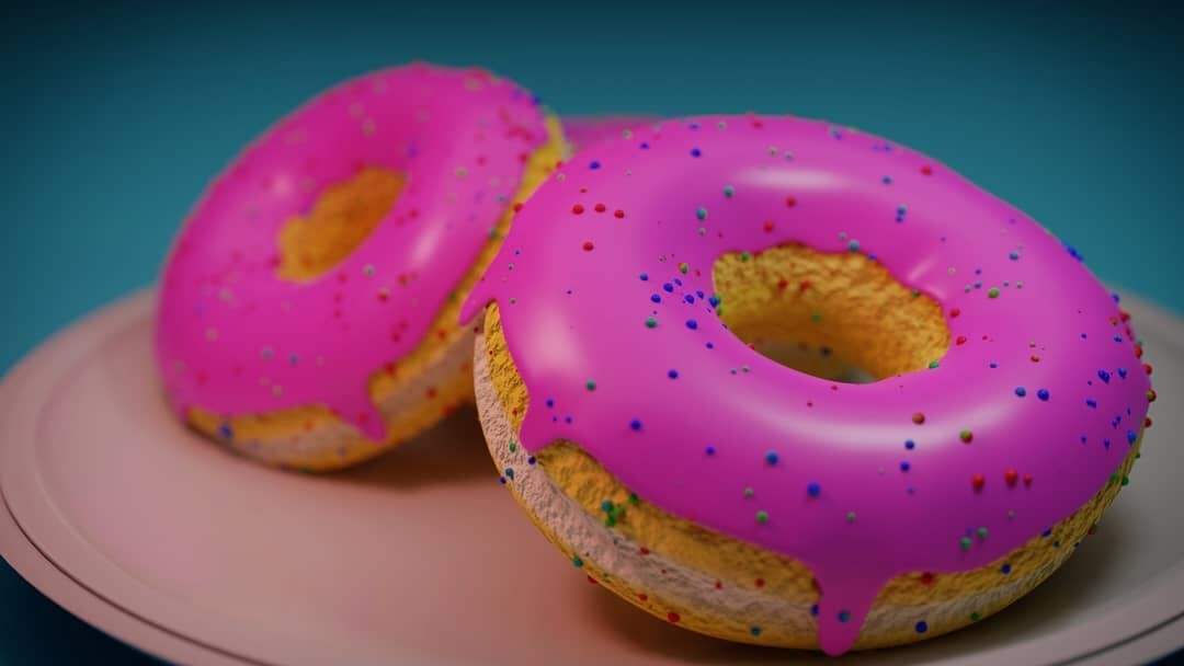 ArtStation - Donut 3d Model