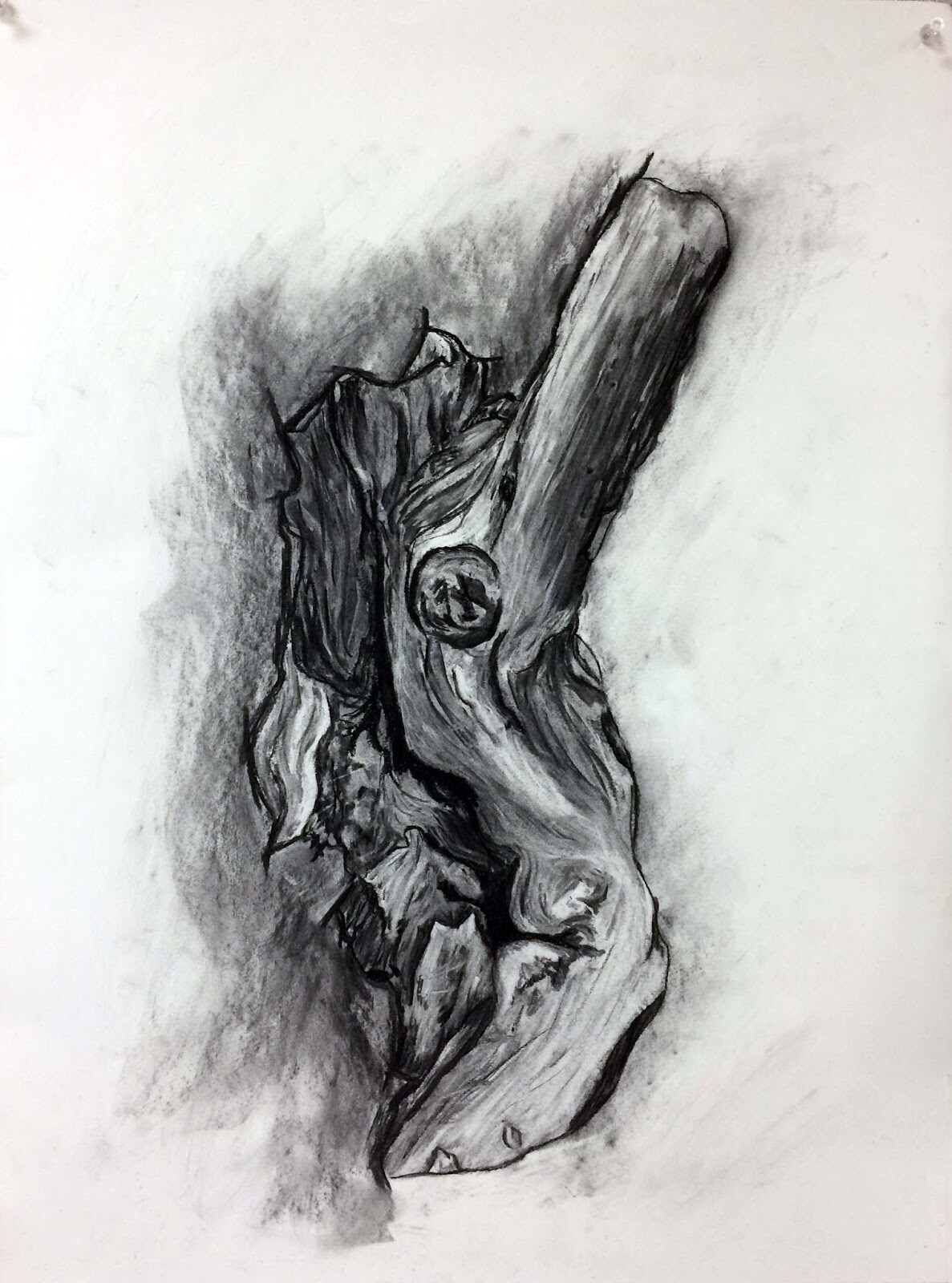 ArtStation - Charcoal Wood