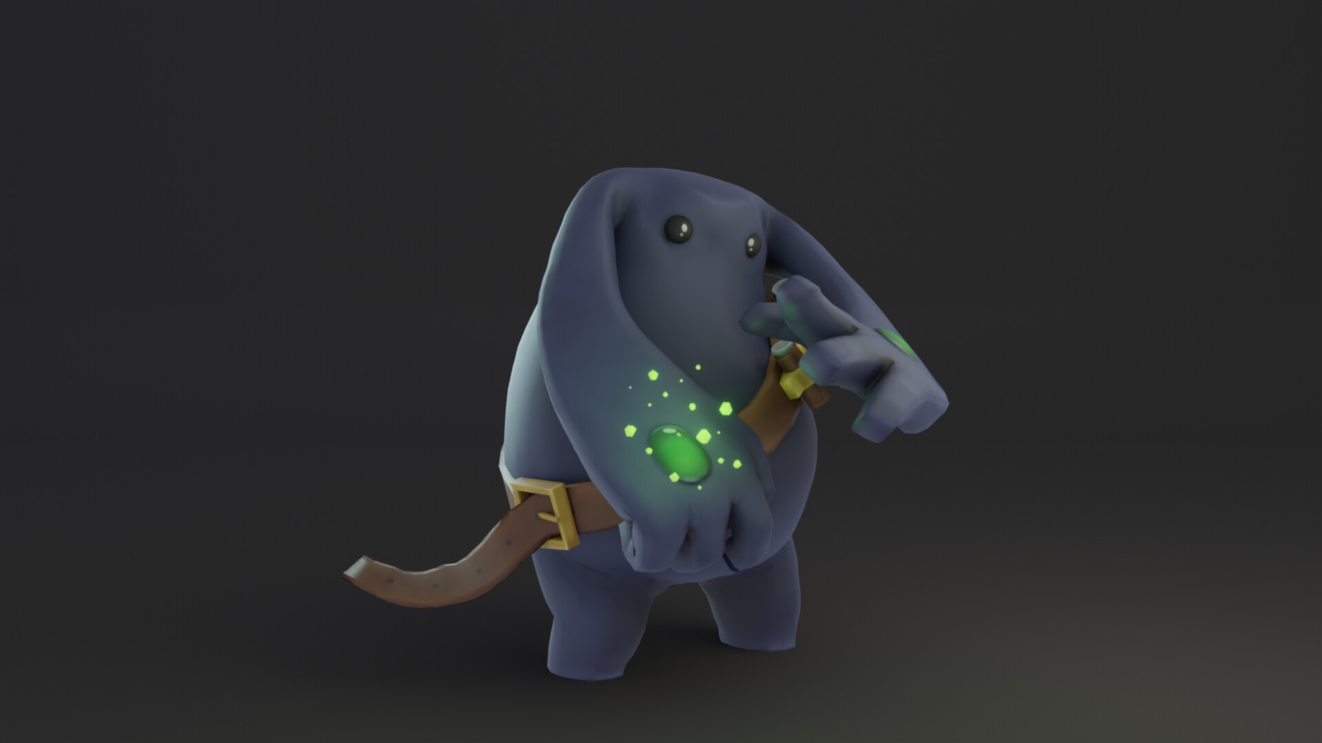 ArtStation - Vity the blue deity