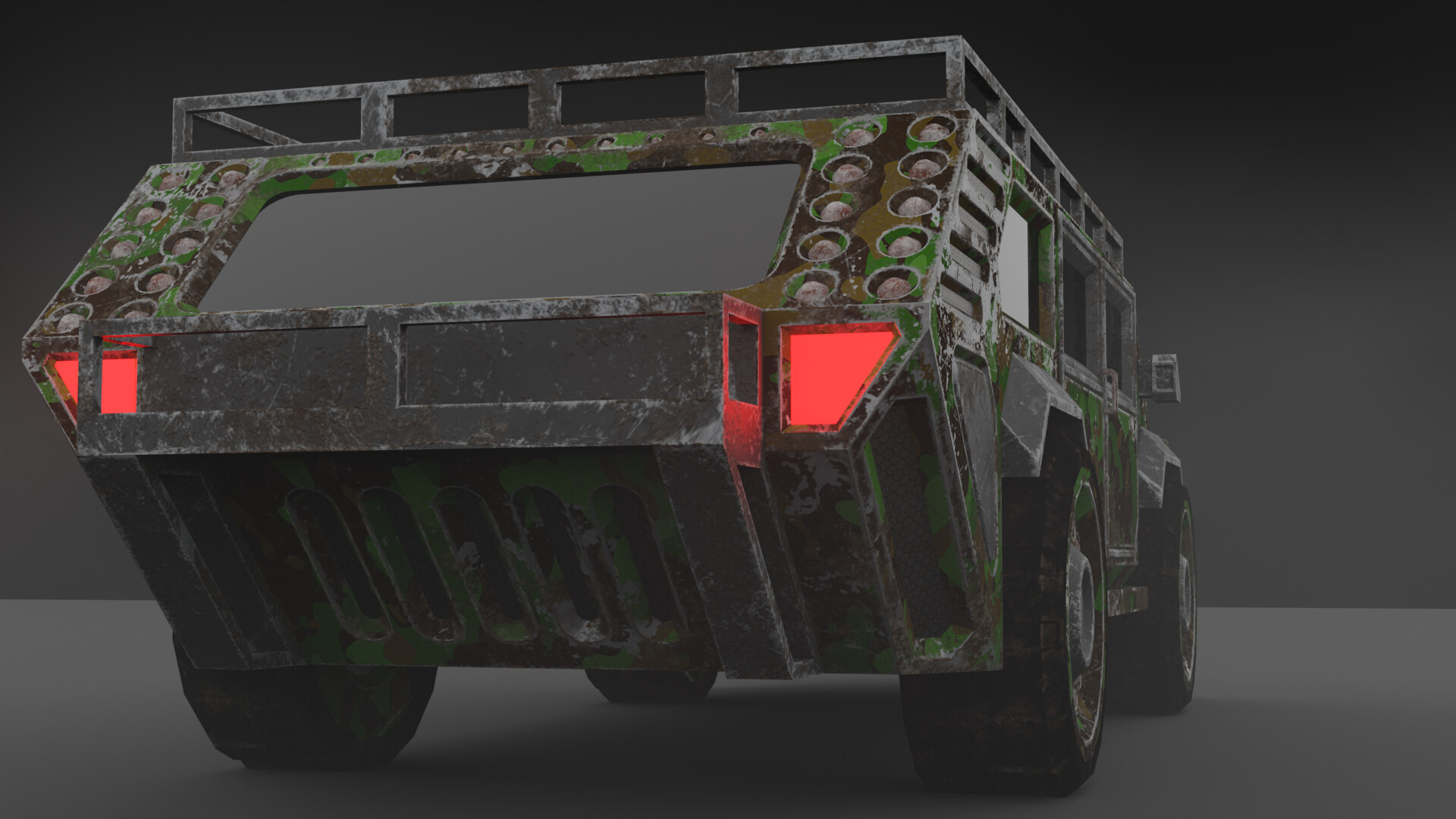ArtStation - Heavy armored car