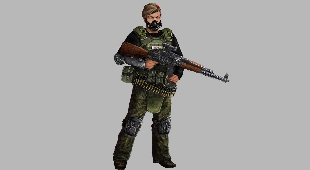 ArtStation - Vietnam Juggernaut soldier