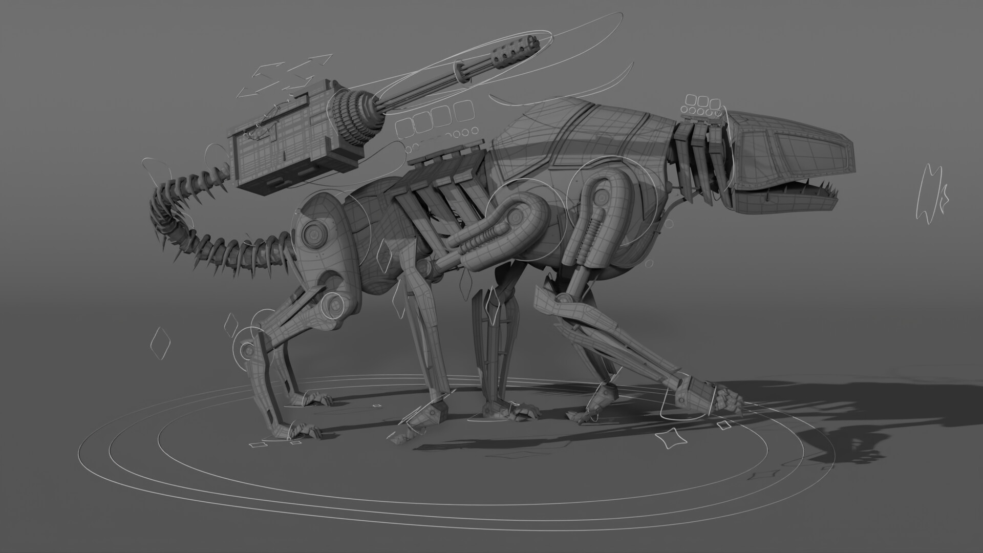 Emile Lachkar - Hexapod Rig
