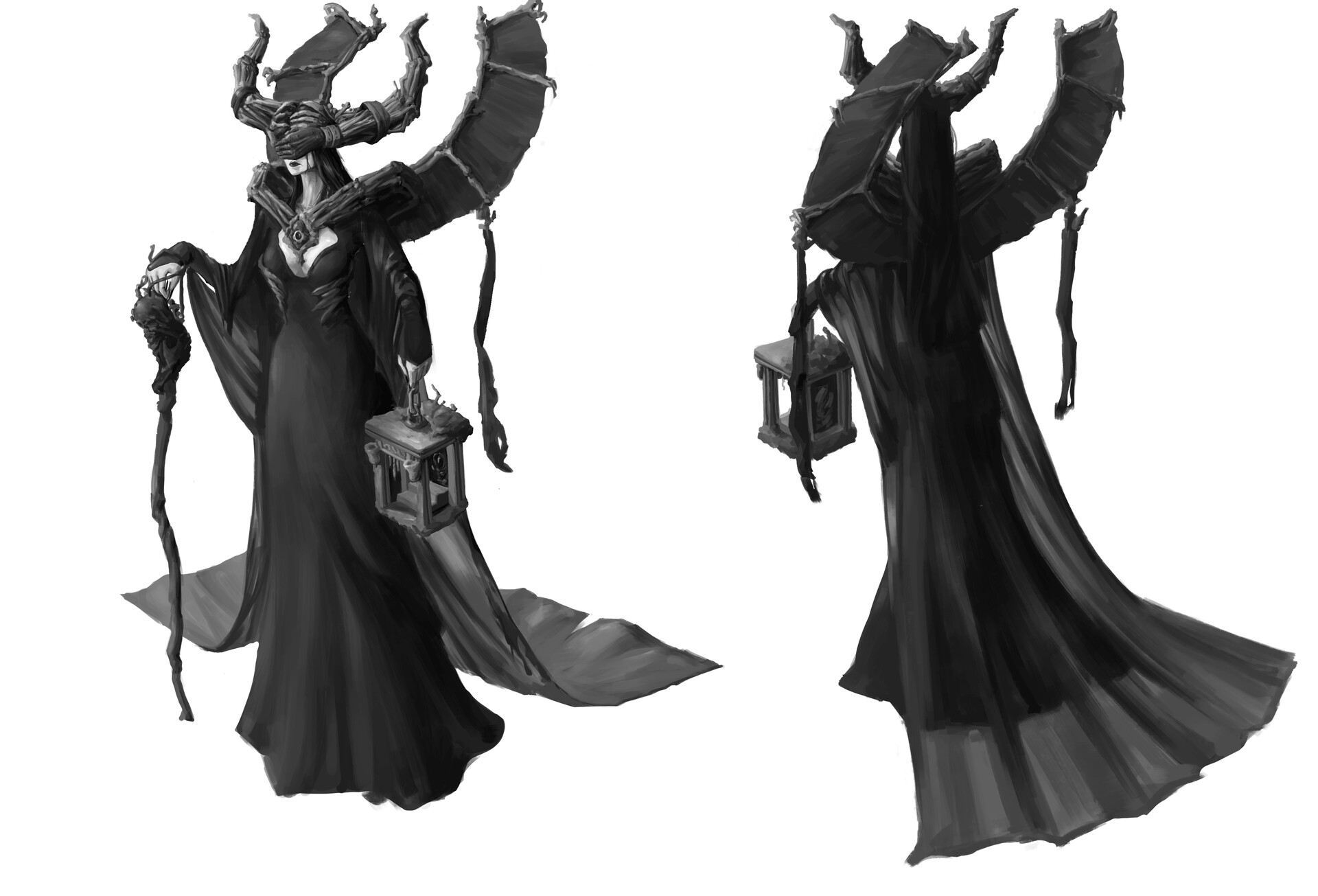 ArtStation - Hell witch