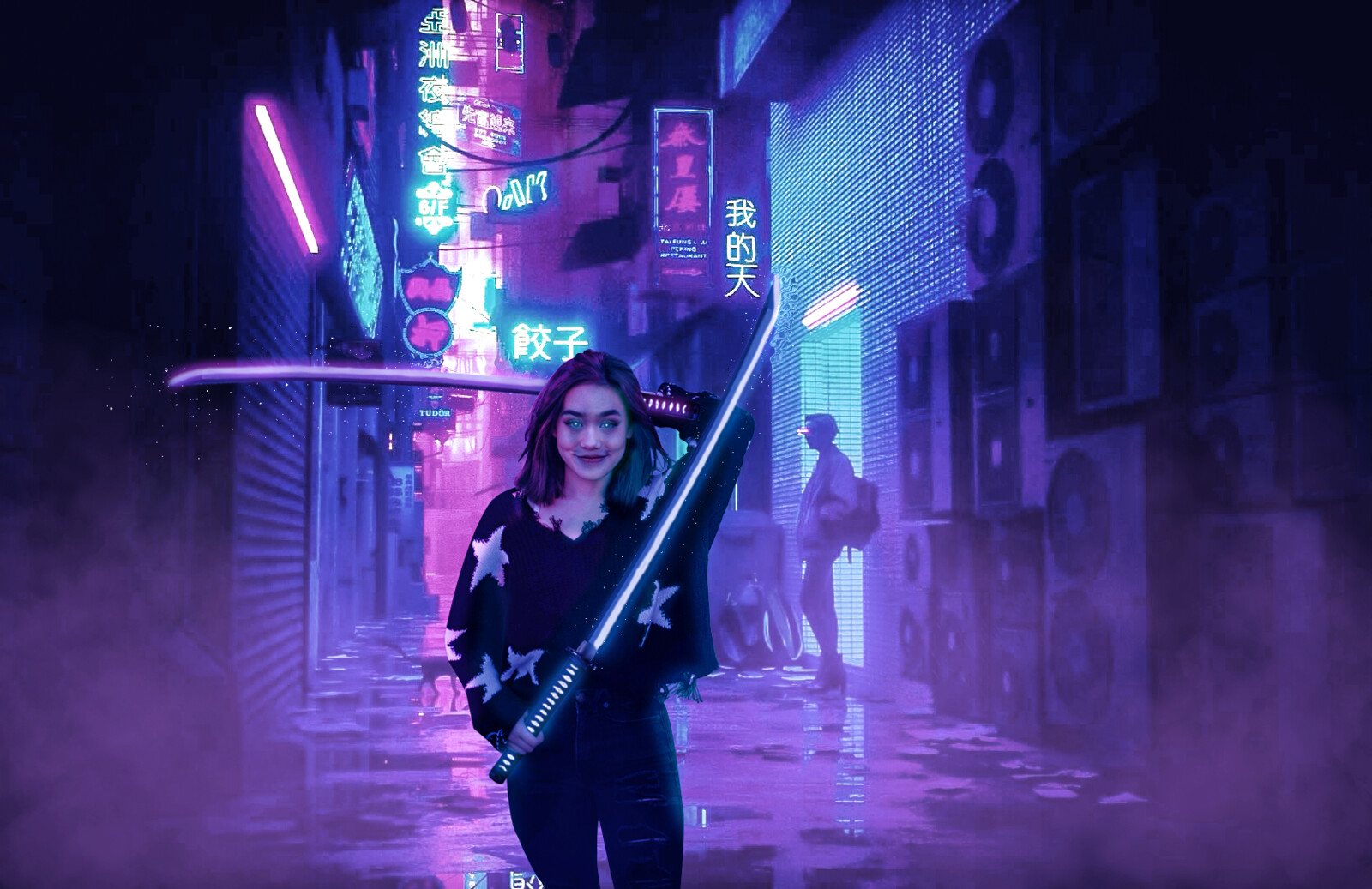 Harrison Hatridge - Cyberpunk Edit Composite