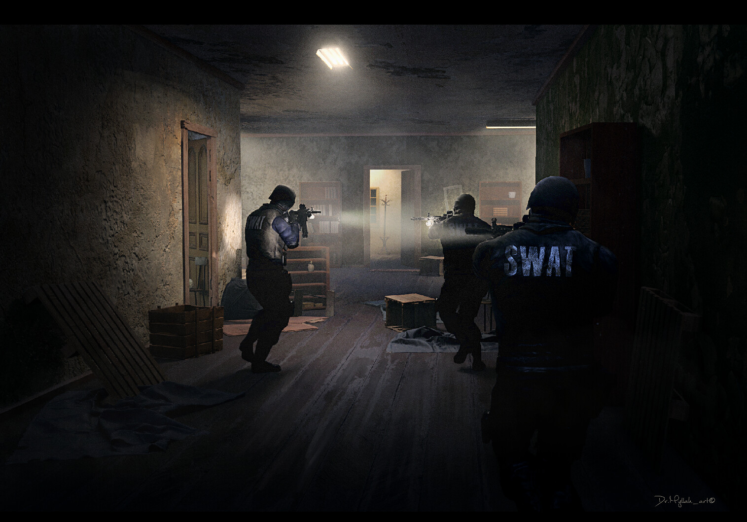 ArtStation - Swat team