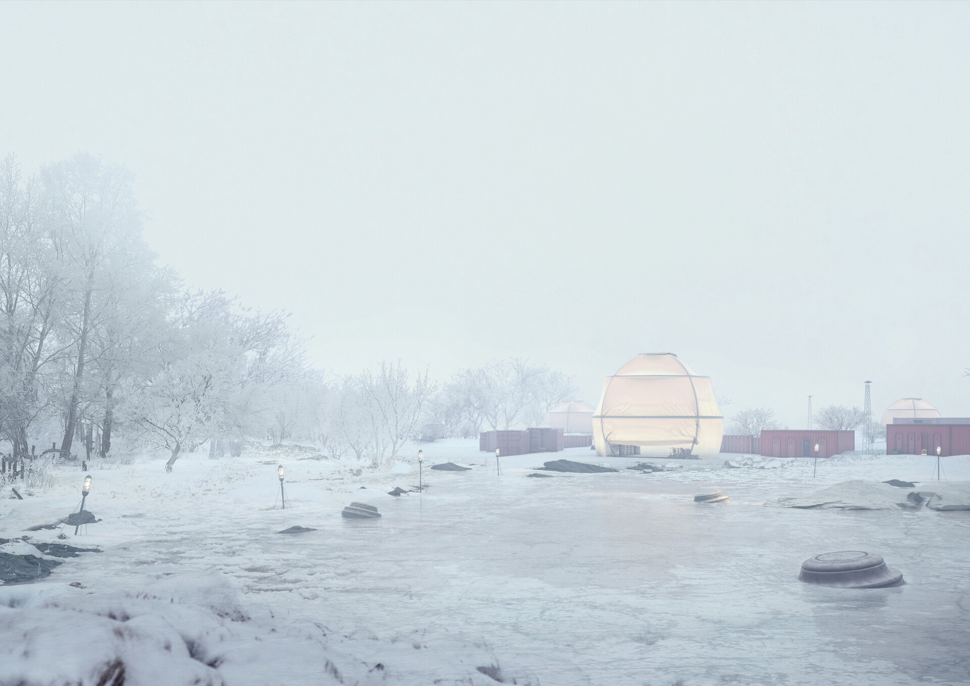 ArtStation - Winter cover for 3disciple