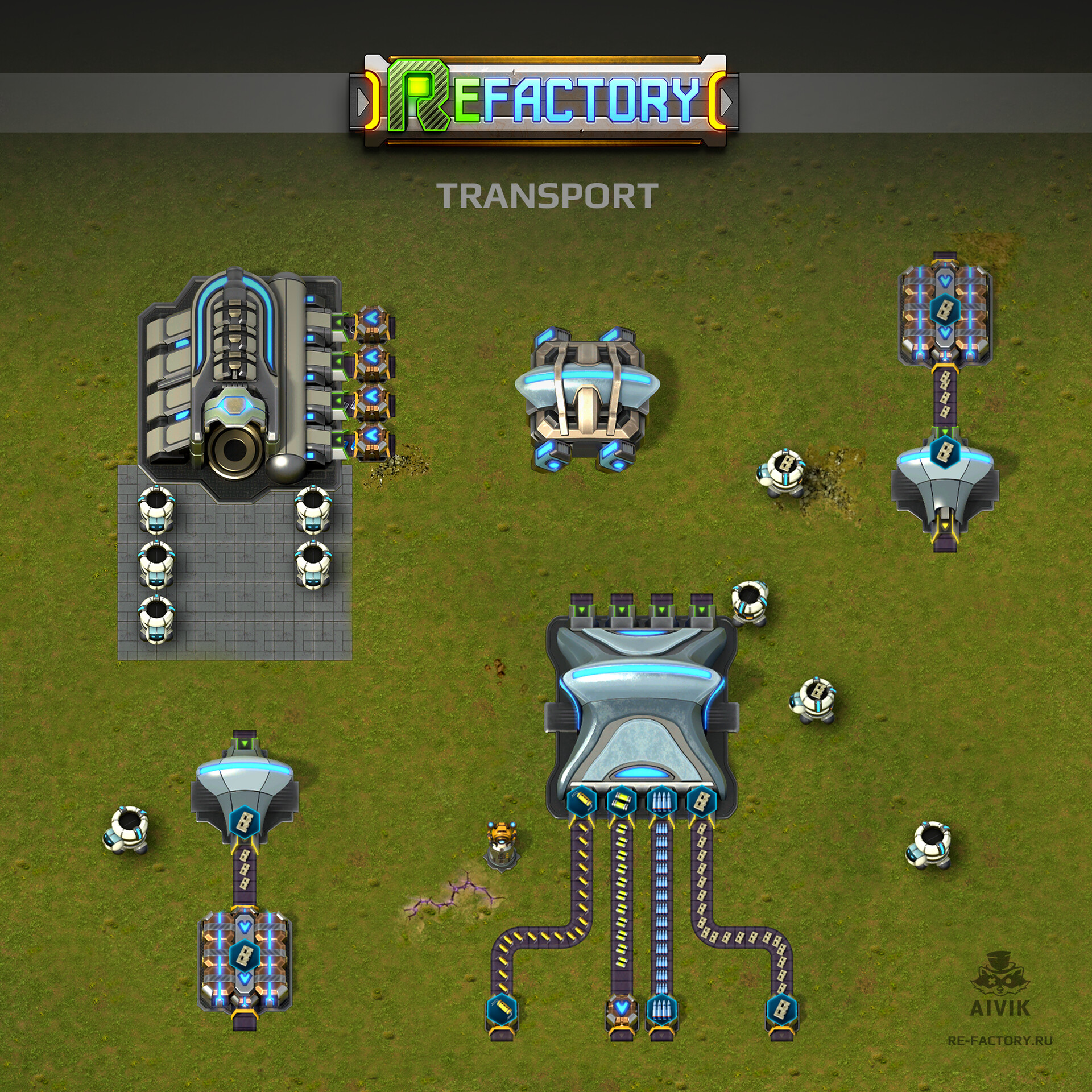 ArtStation - ReFactory - Transport Pack