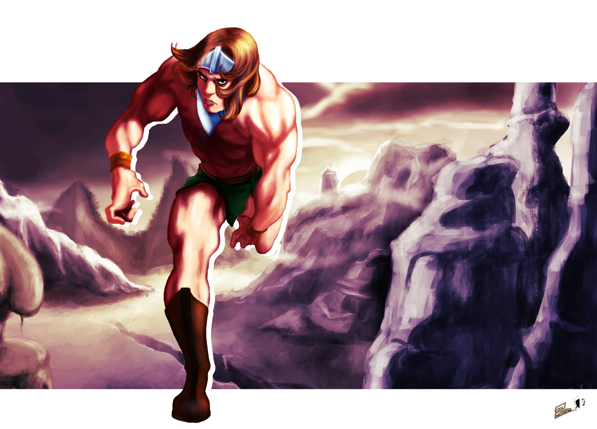 ArtStation - Zandor from Herculoids