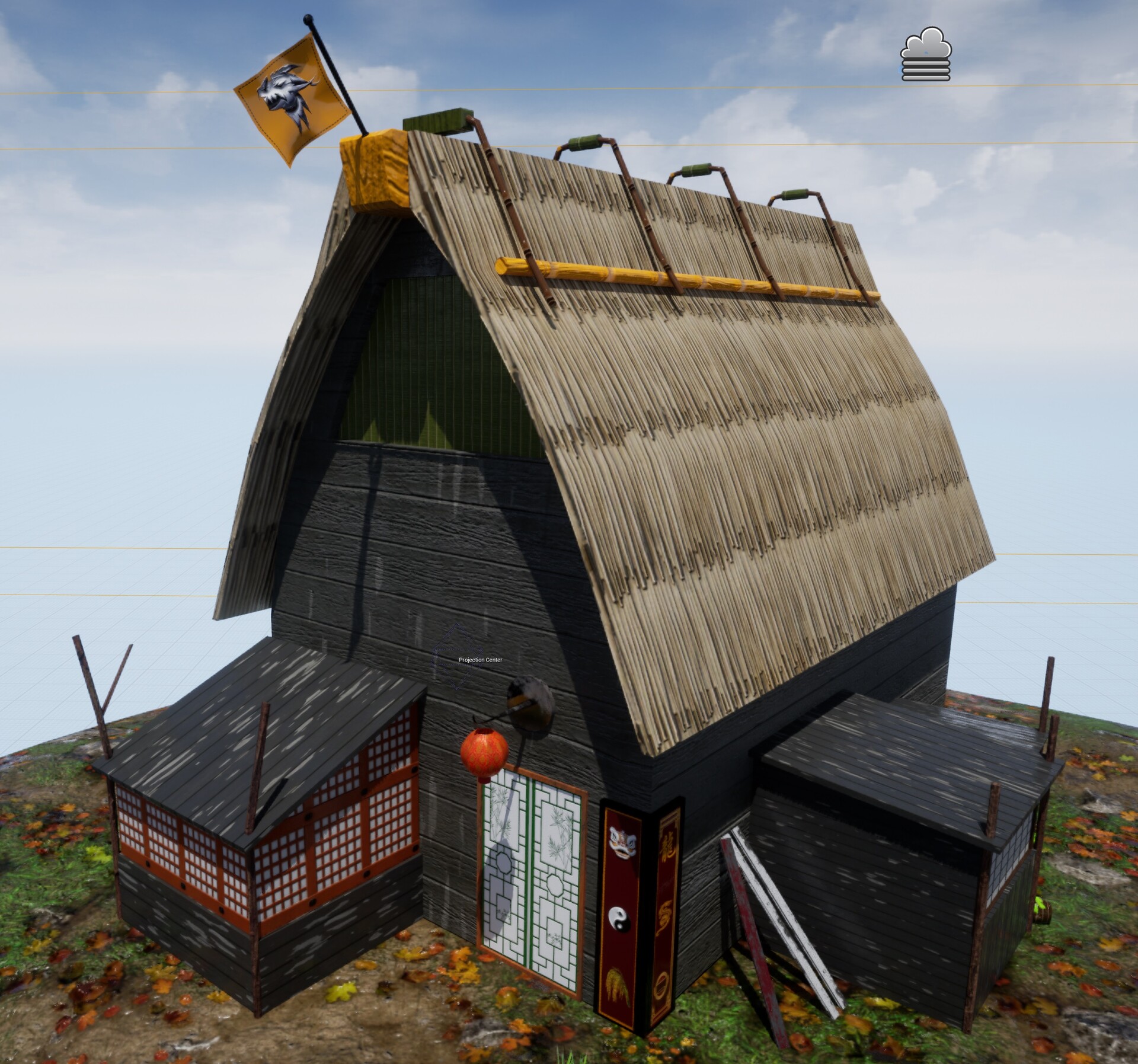 ArtStation - Battle Realms Remake Dragon Clan Peasant Hut New Artwork ...