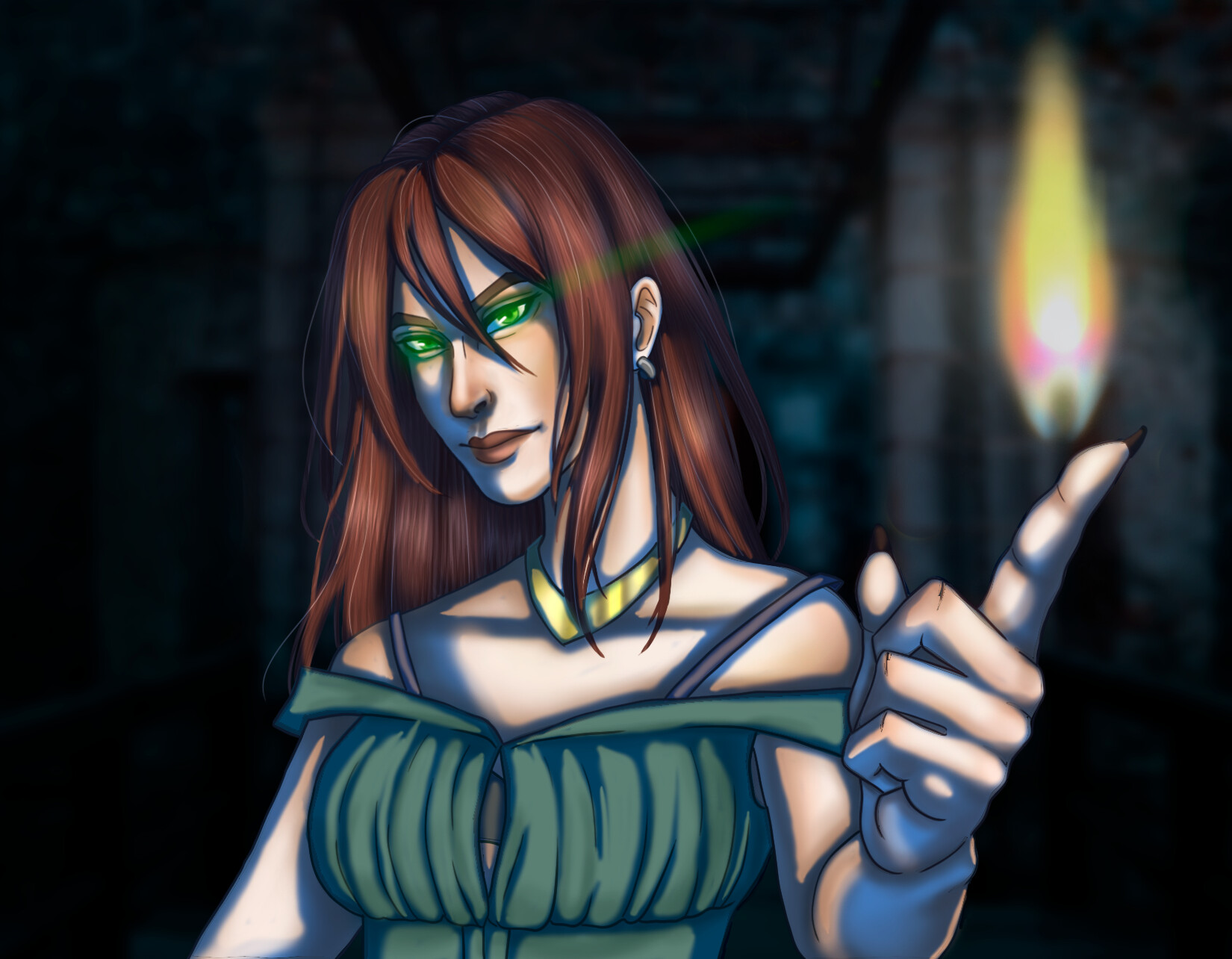 ArtStation - Fire Witch