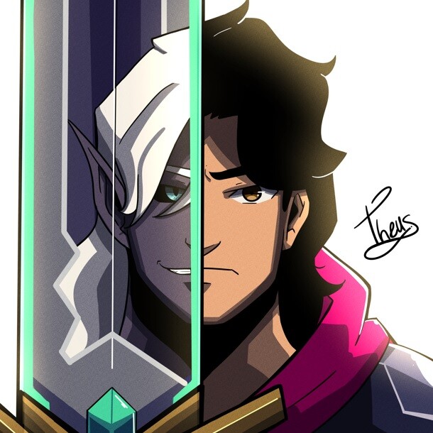 ArtStation - Commission - Dark Reflection