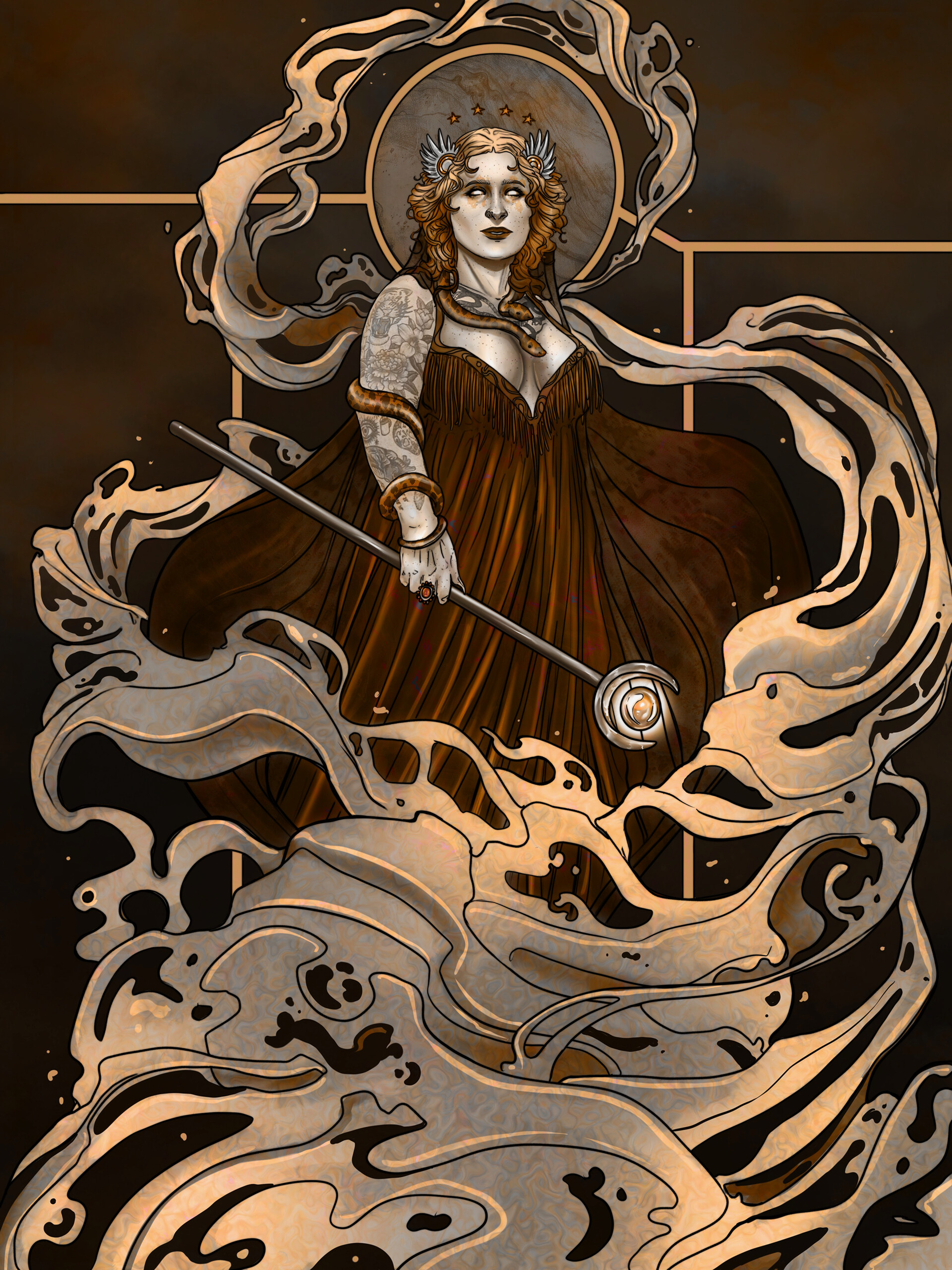 ArtStation - Morgana the Witch