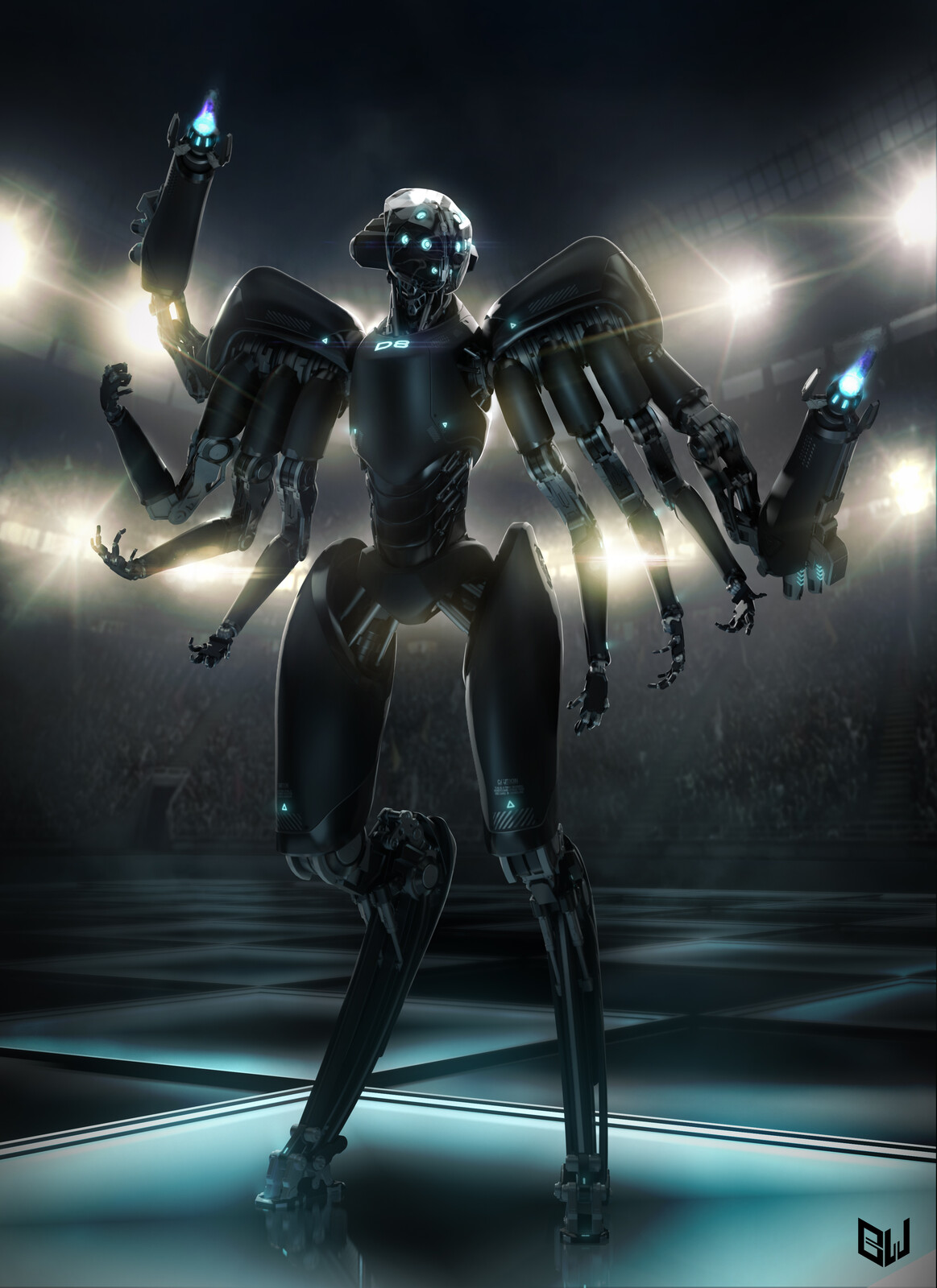 Ben Weeman - Chess Robot: Queen