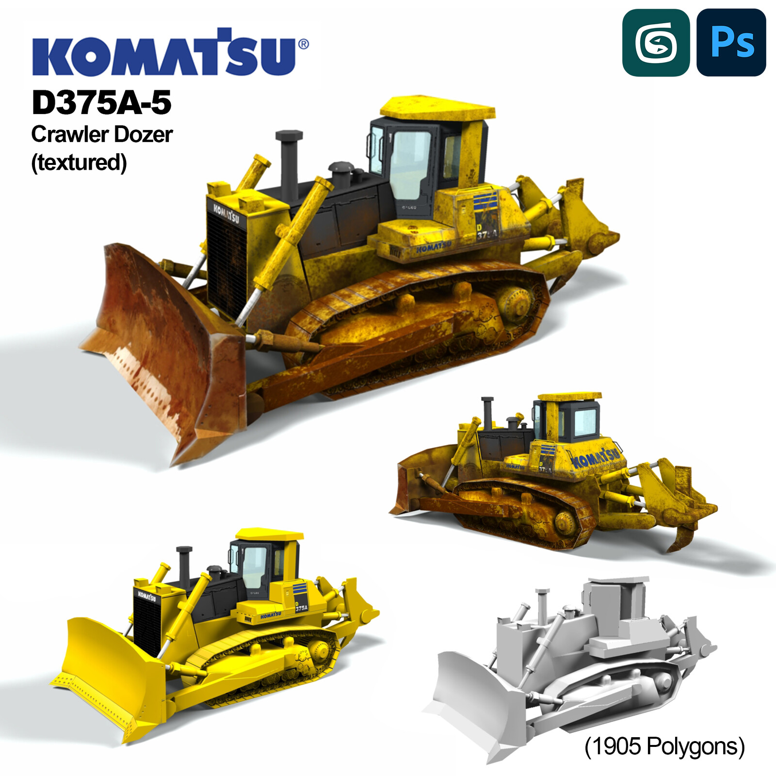 Angel Lehmann - Komat'su Crawler Dozer