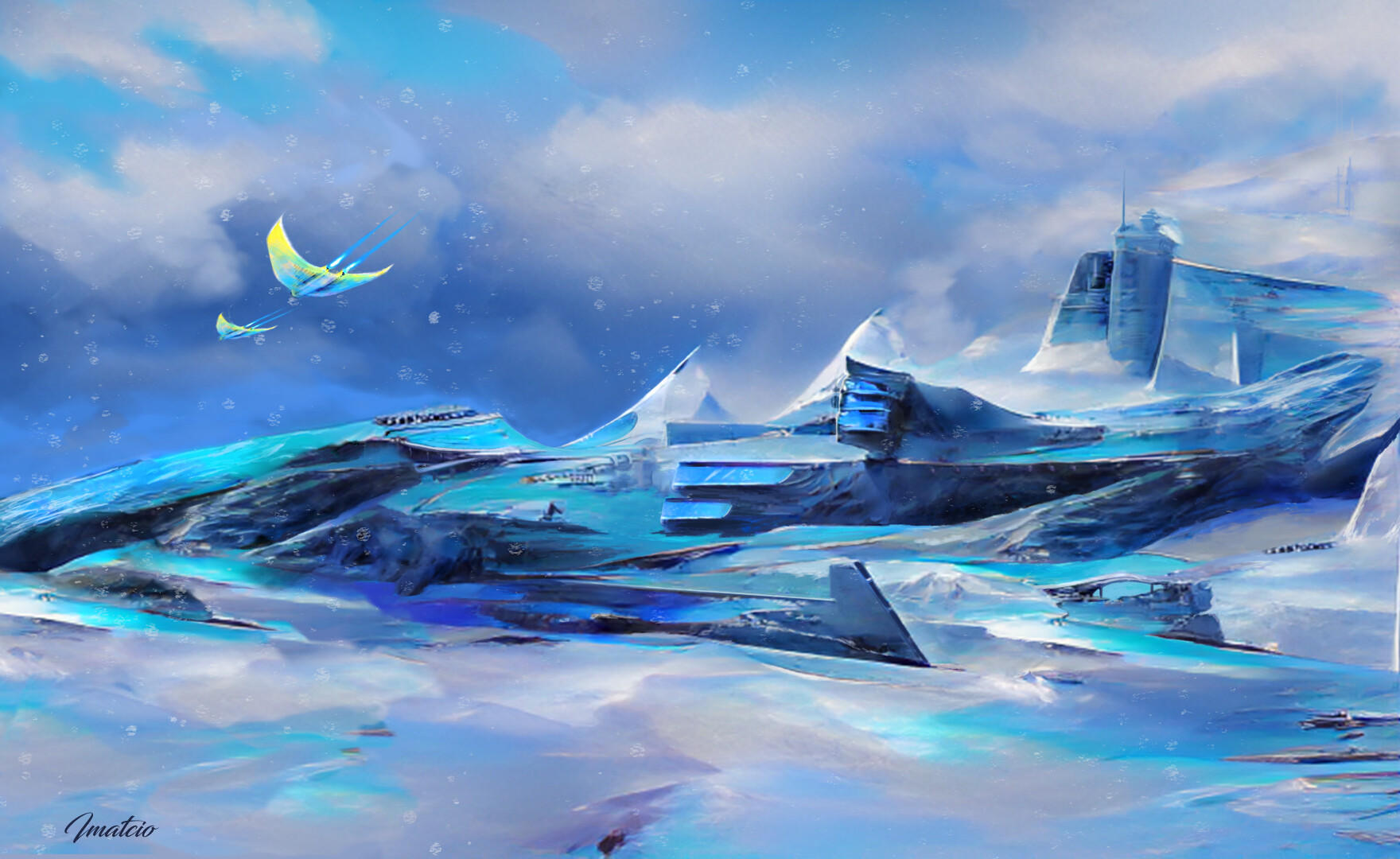 ArtStation - Ice Base 2