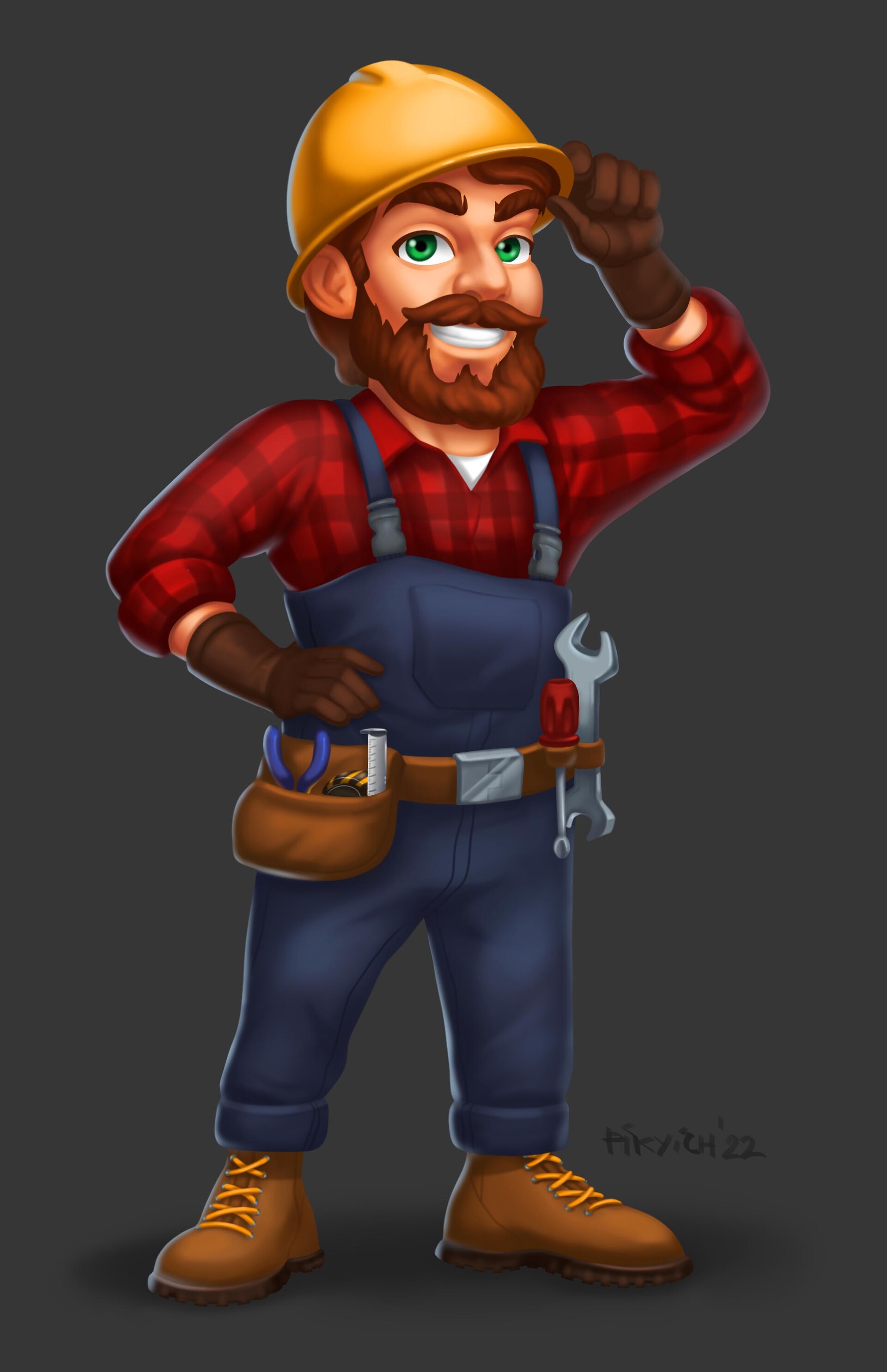 ArtStation - Builder character