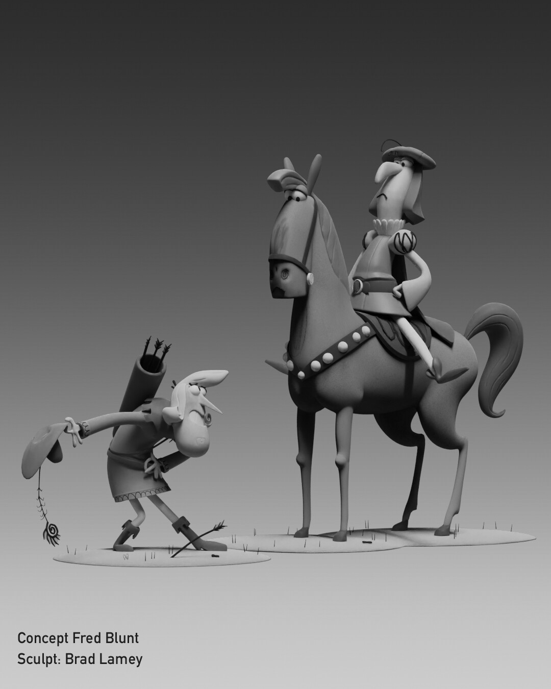 ArtStation - Nobel on a horse