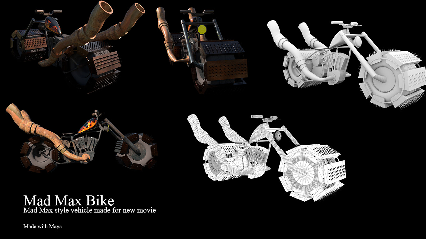 ArtStation - Mad Max Vehicle