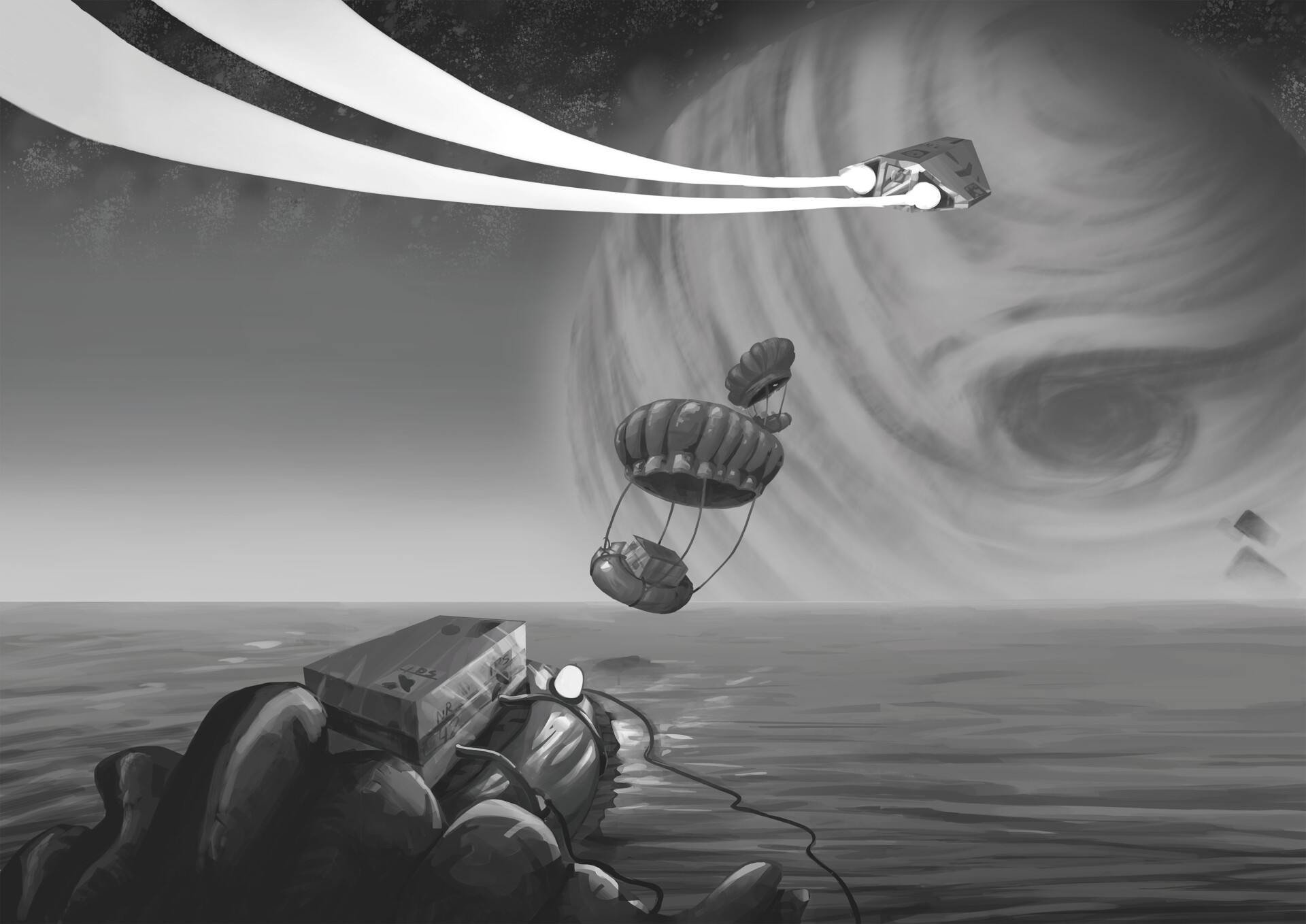 ArtStation - Intergalactic Parcel Service