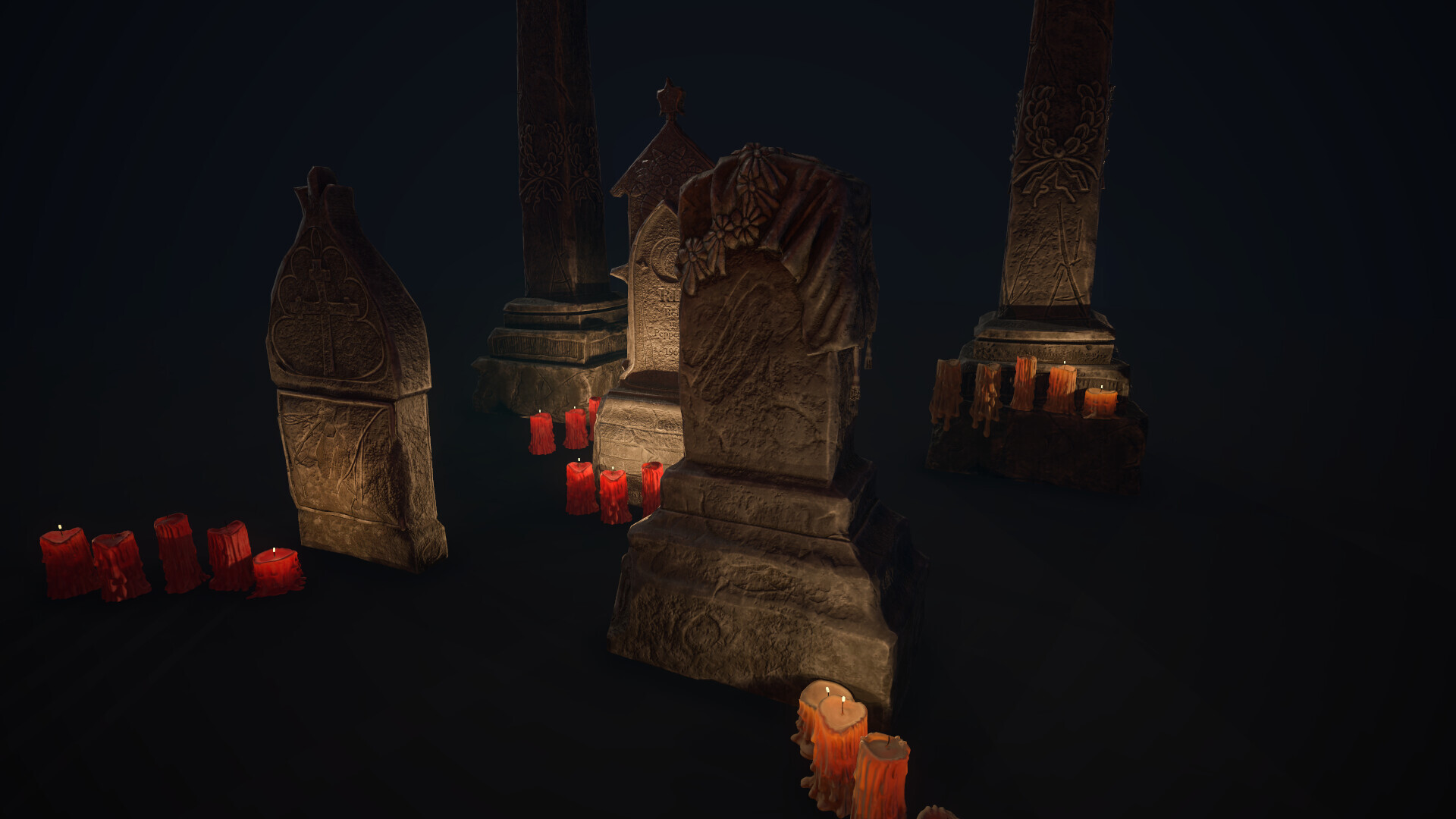 PackDev Interactive - Graveyard Props