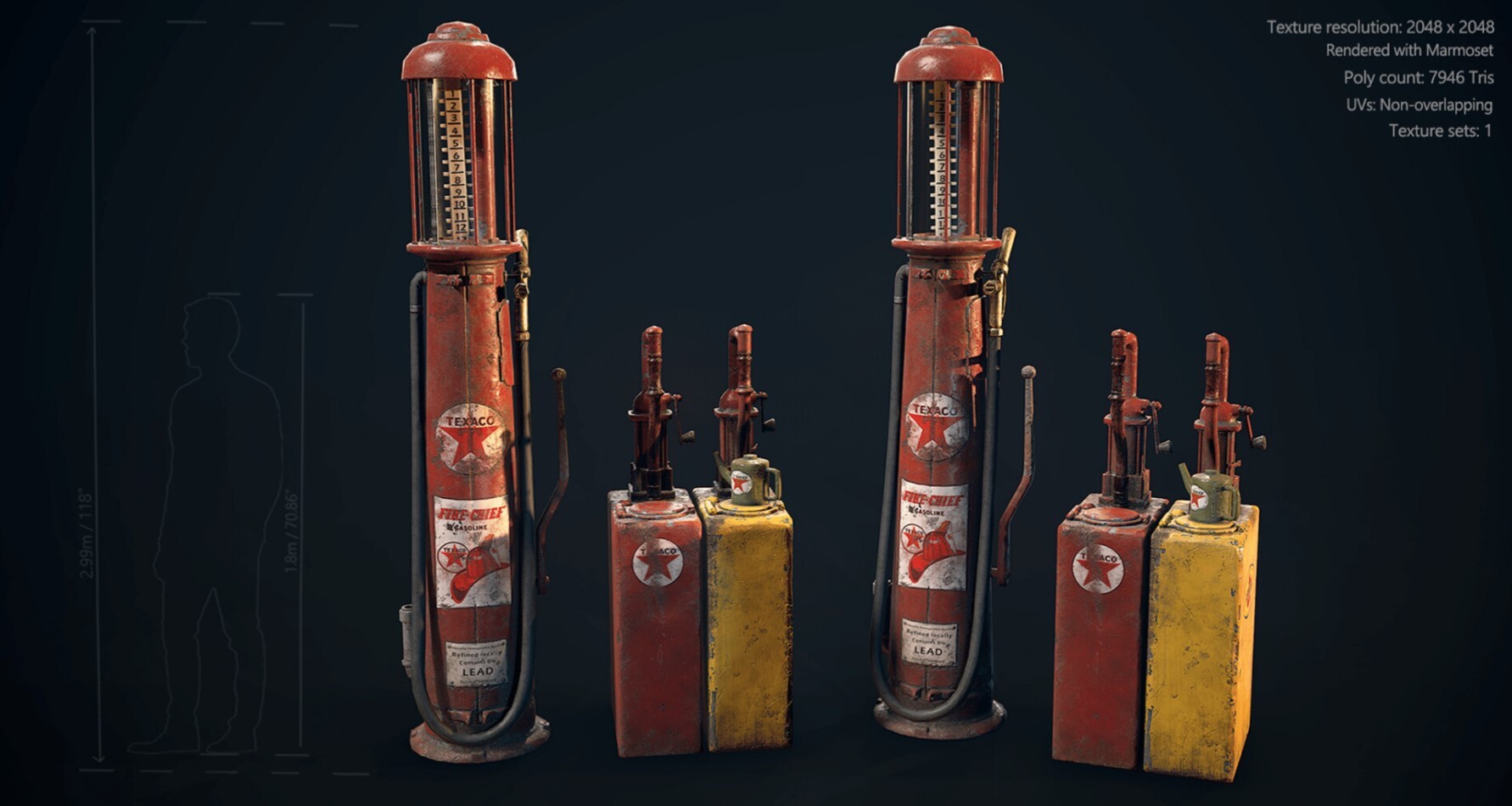 ArtStation - Gas Station Pump