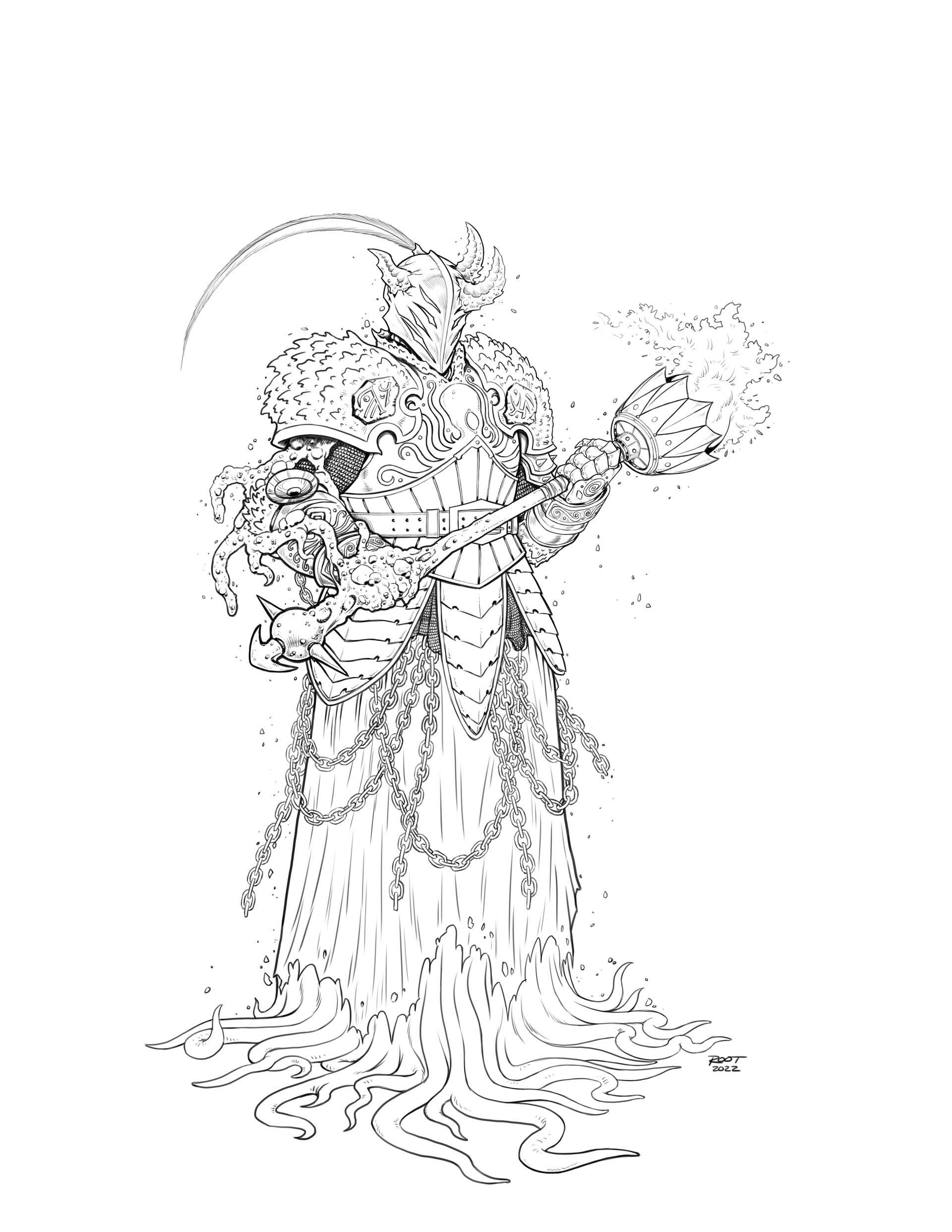 ArtStation - Void Demon knight