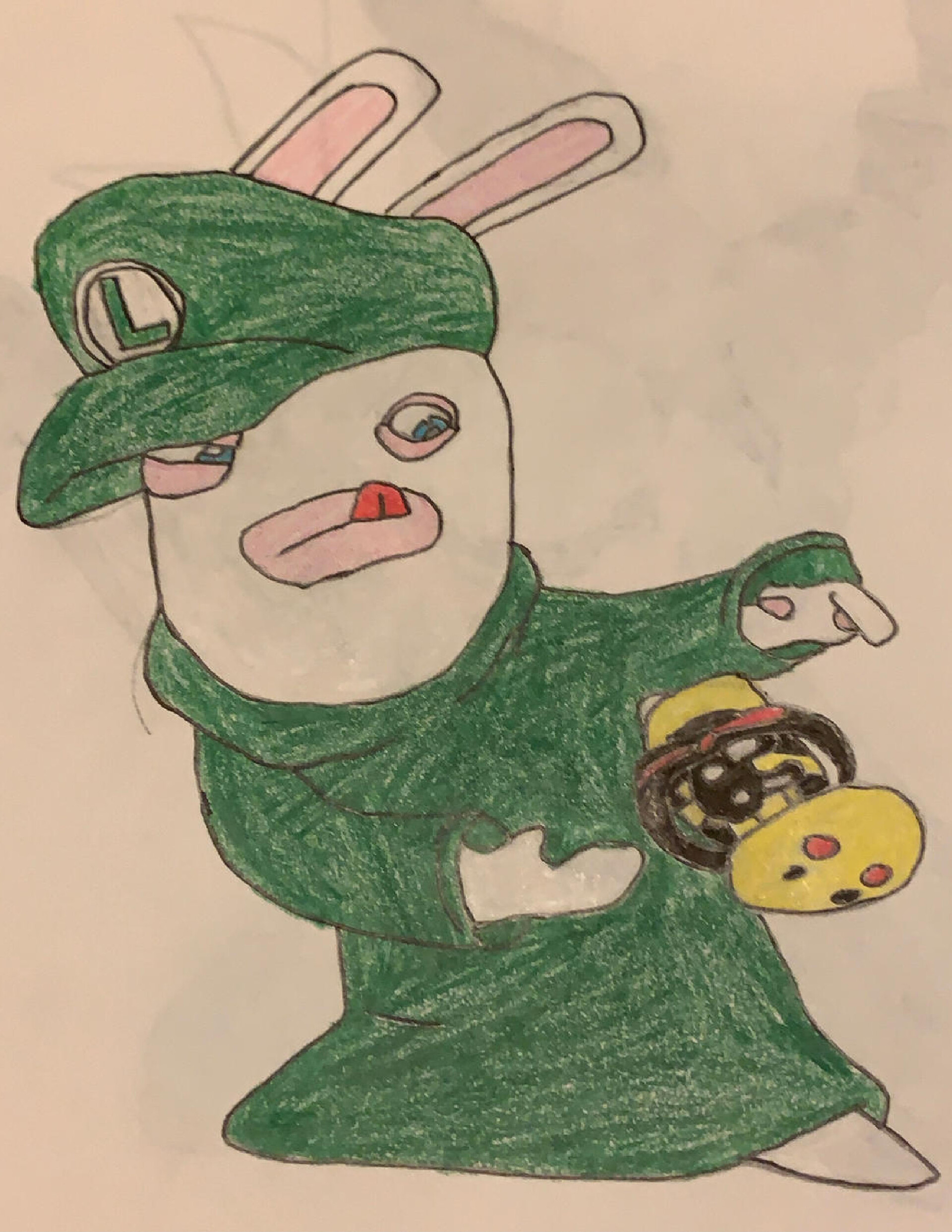 ArtStation - Luigi Rabbid