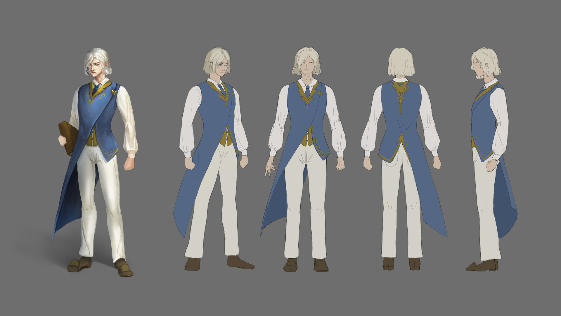 ArtStation - character design(19th century)