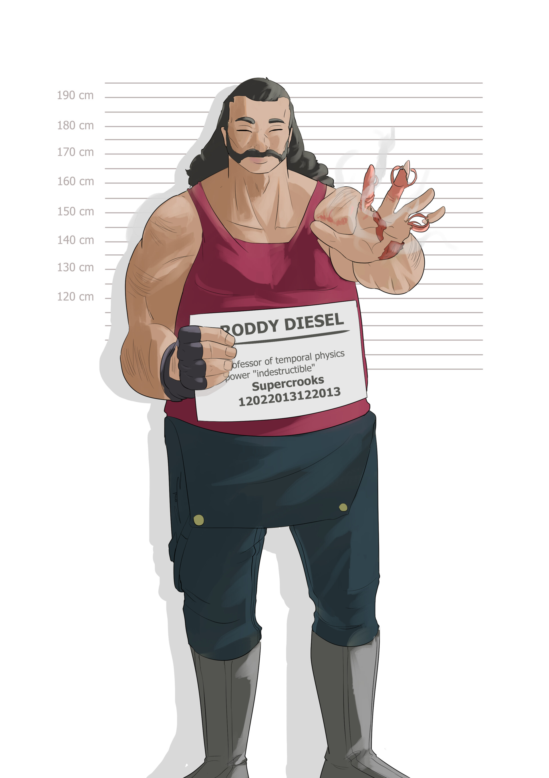 ArtStation - Roddy Diesel (Supercrooks)