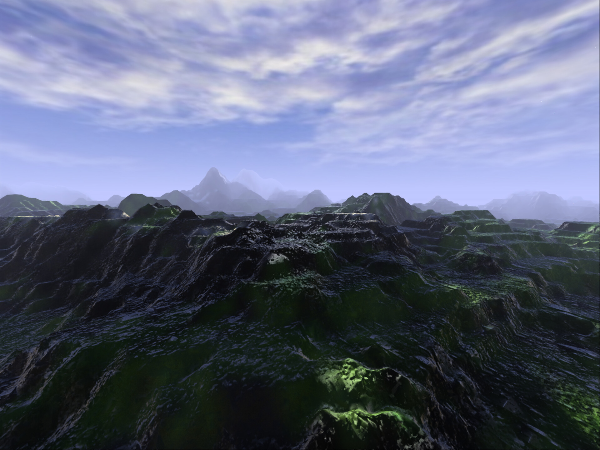 ArtStation - Distant Mountains - doodle session-free maps