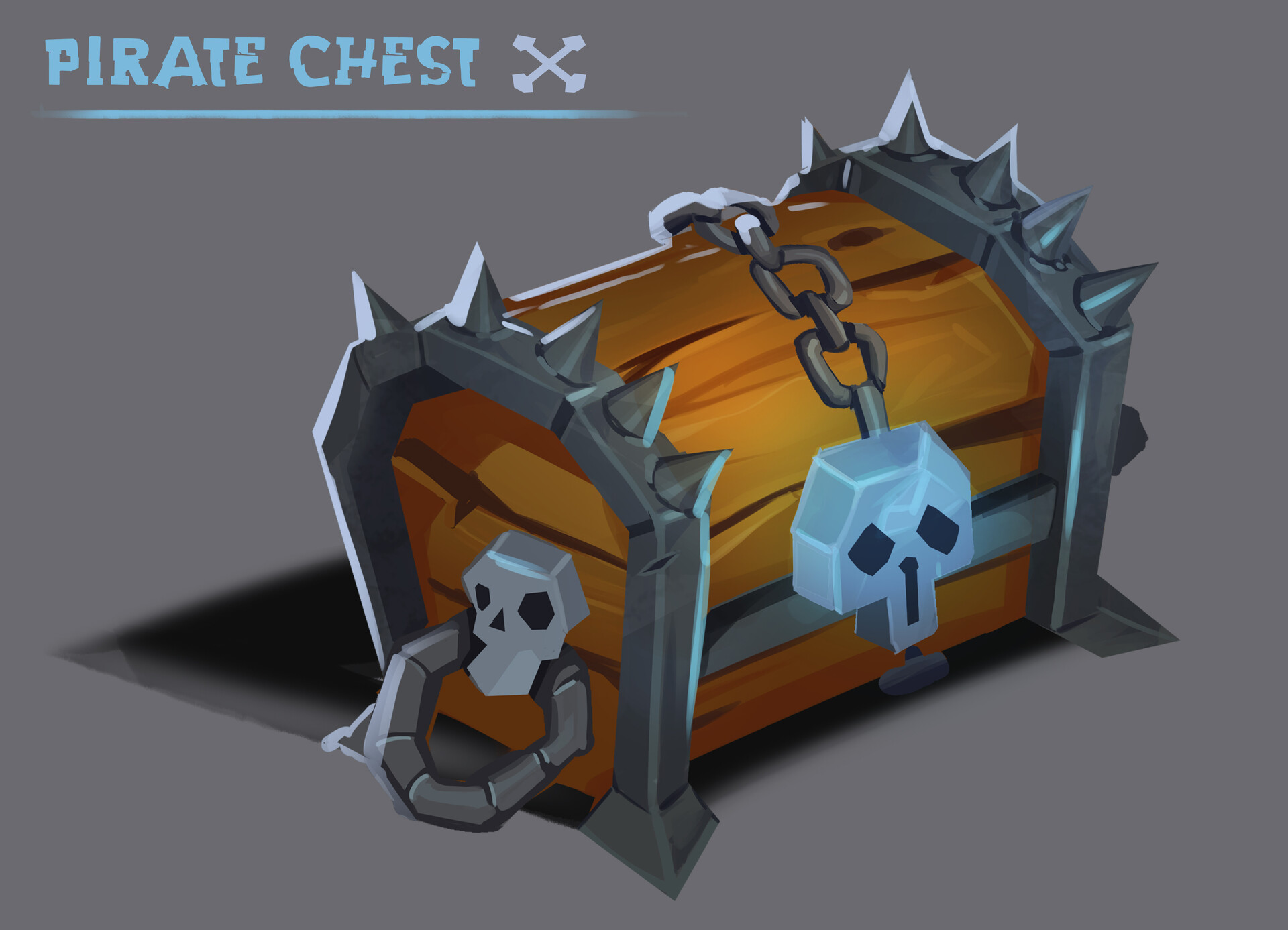 ArtStation - Pirate Treasure Chest