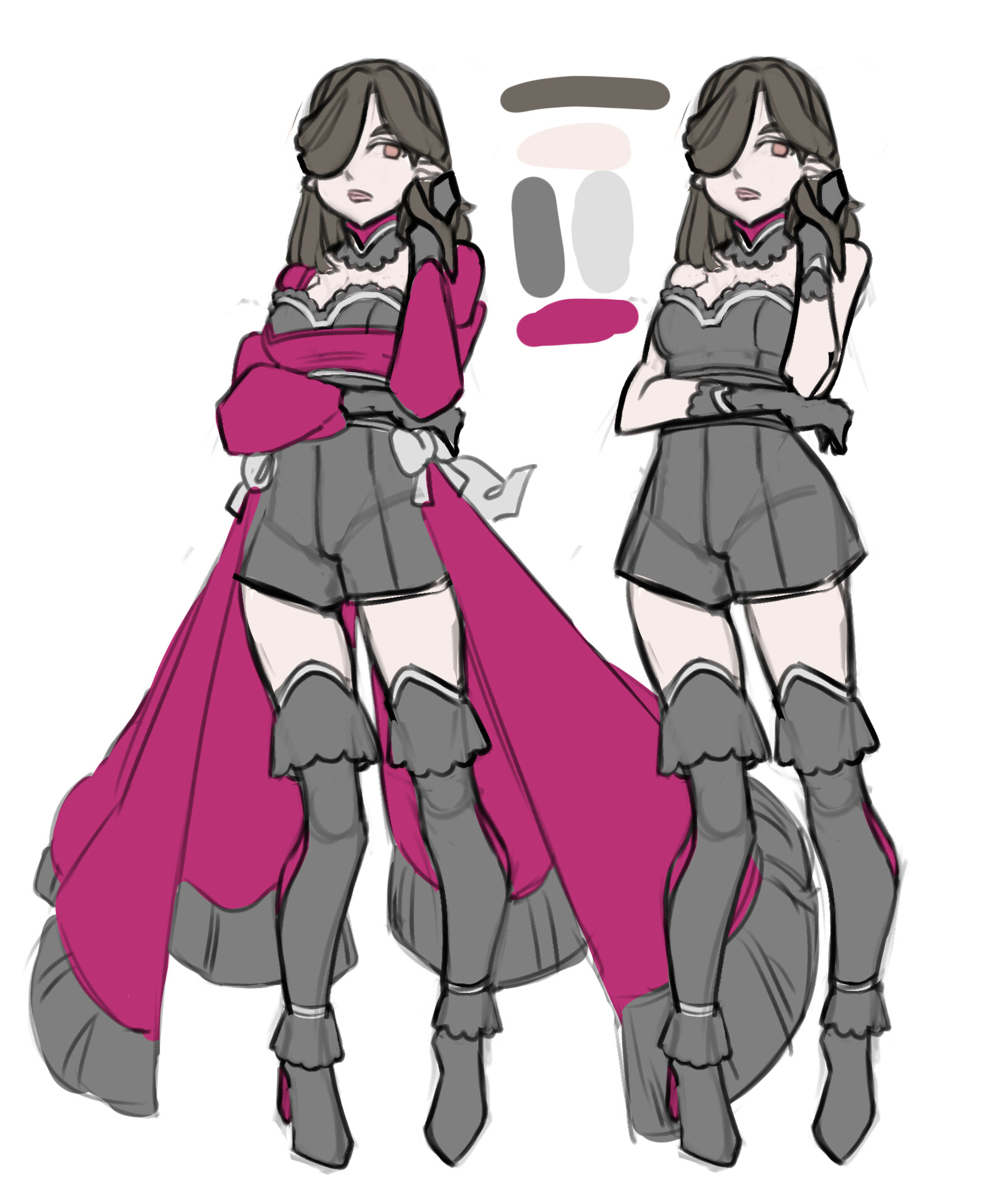 ArtStation - Alternate Vampire outfit